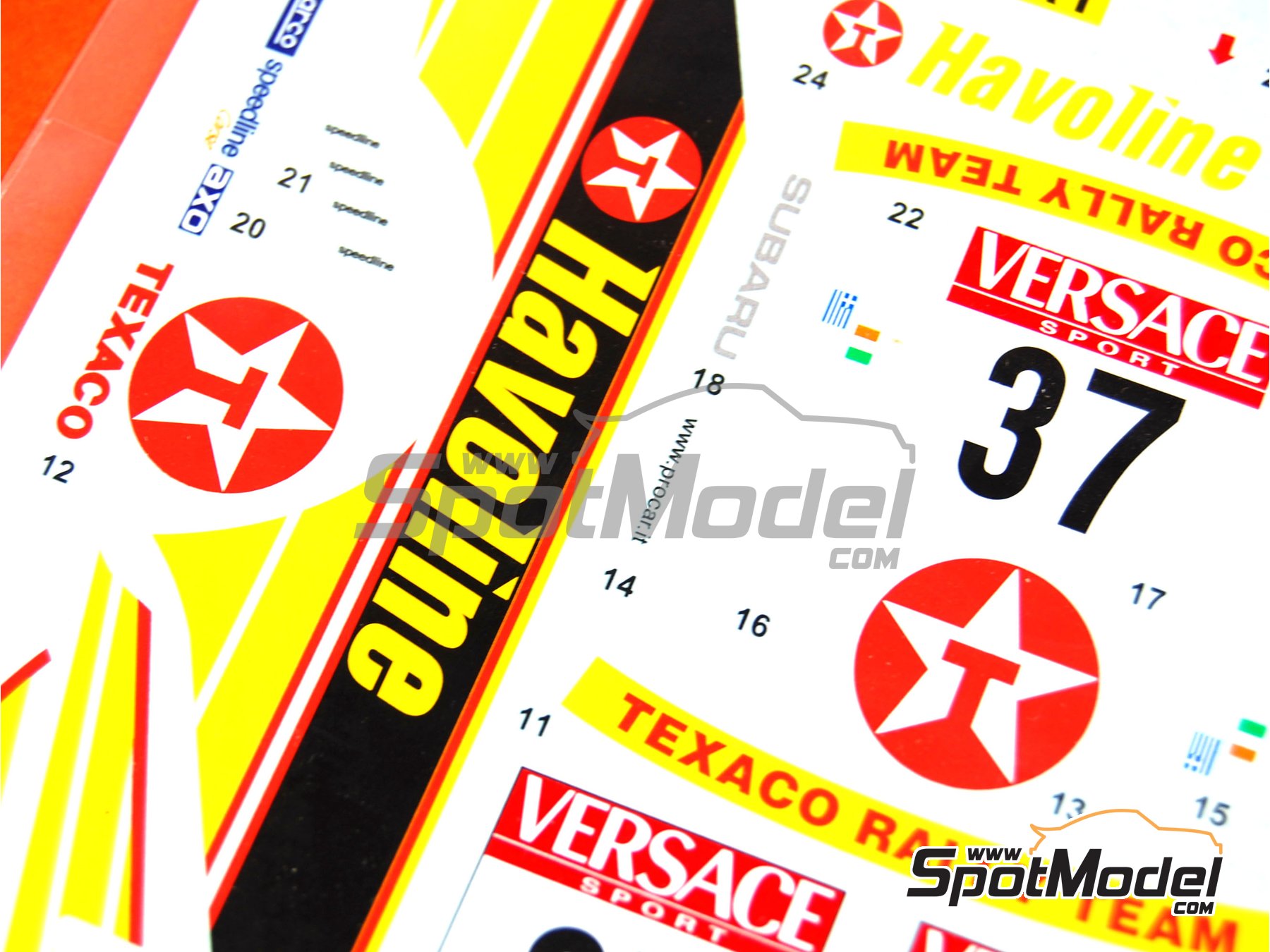Studio27 DC517C: Marking / livery 1/24 scale - Subaru Impreza WRC ...
