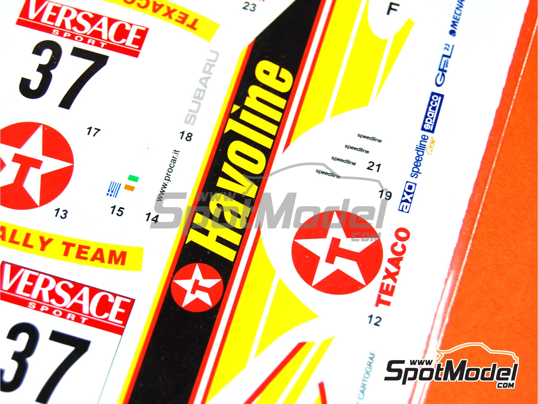 Studio27 DC517C: Marking / livery 1/24 scale - Subaru Impreza WRC ...