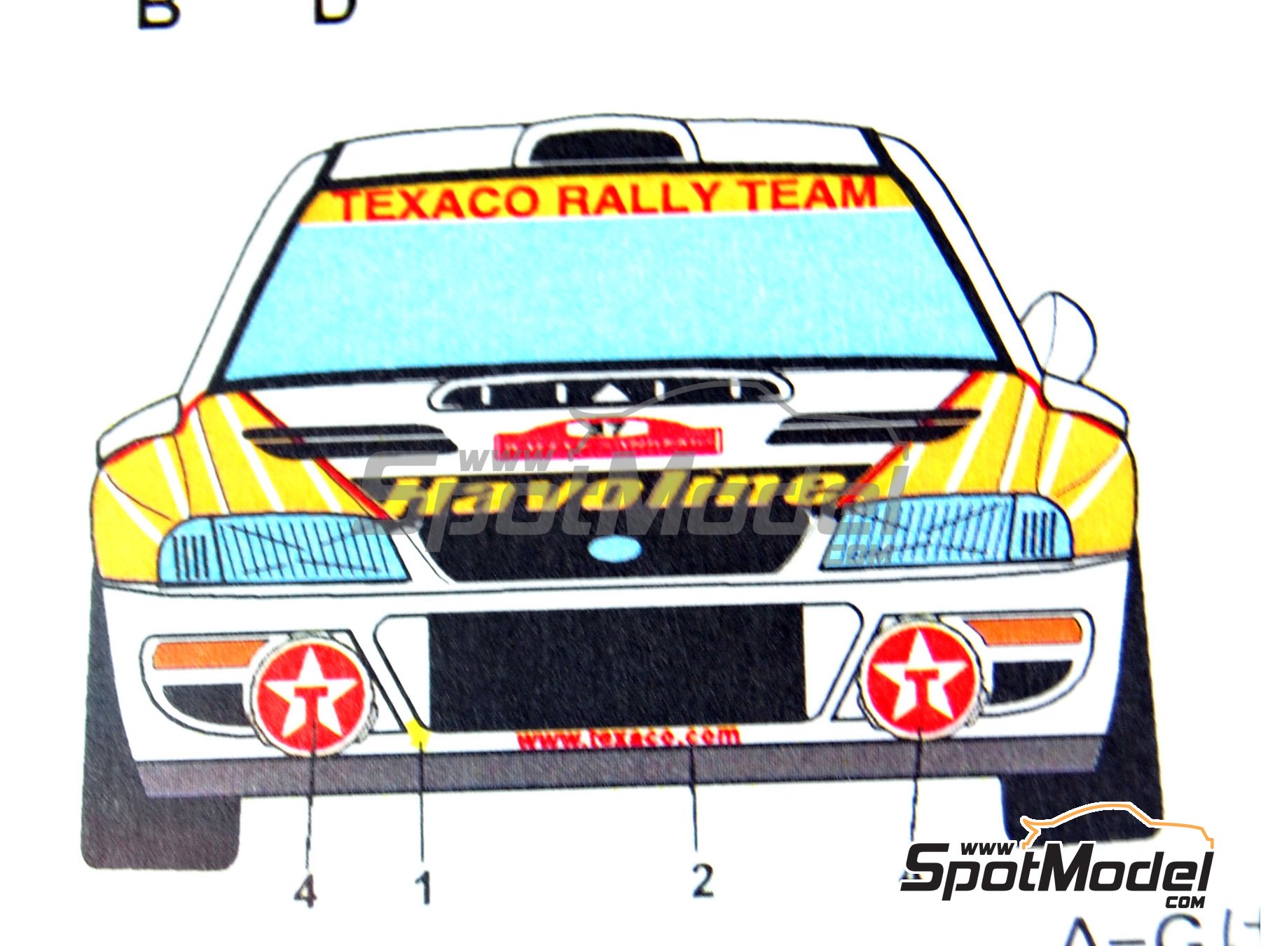 Studio27 DC517C: Marking / livery 1/24 scale - Subaru Impreza WRC ...