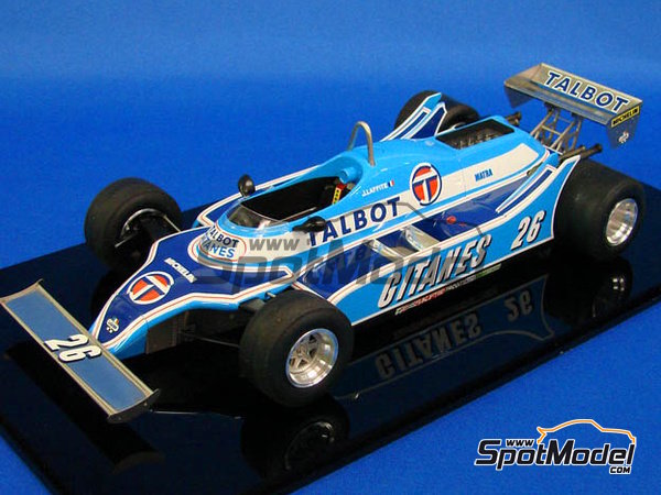 Studio27 FK20218C: Car scale model kit 1/20 scale - Ligier JS17 Equipe ...