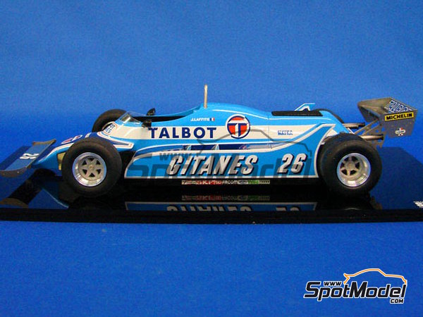 Studio27 FK20218C: Car scale model kit 1/20 scale - Ligier JS17 Equipe ...