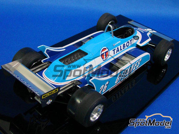 Studio27 FK20218C: Car scale model kit 1/20 scale - Ligier JS17 Equipe ...