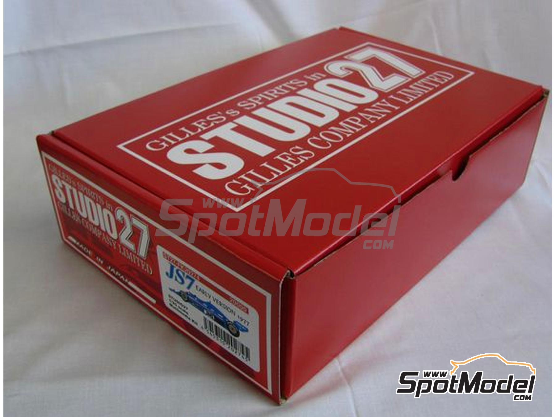 Studio27 FK20274: Car scale model kit 1/20 scale - Ligier JS7 - Early ...