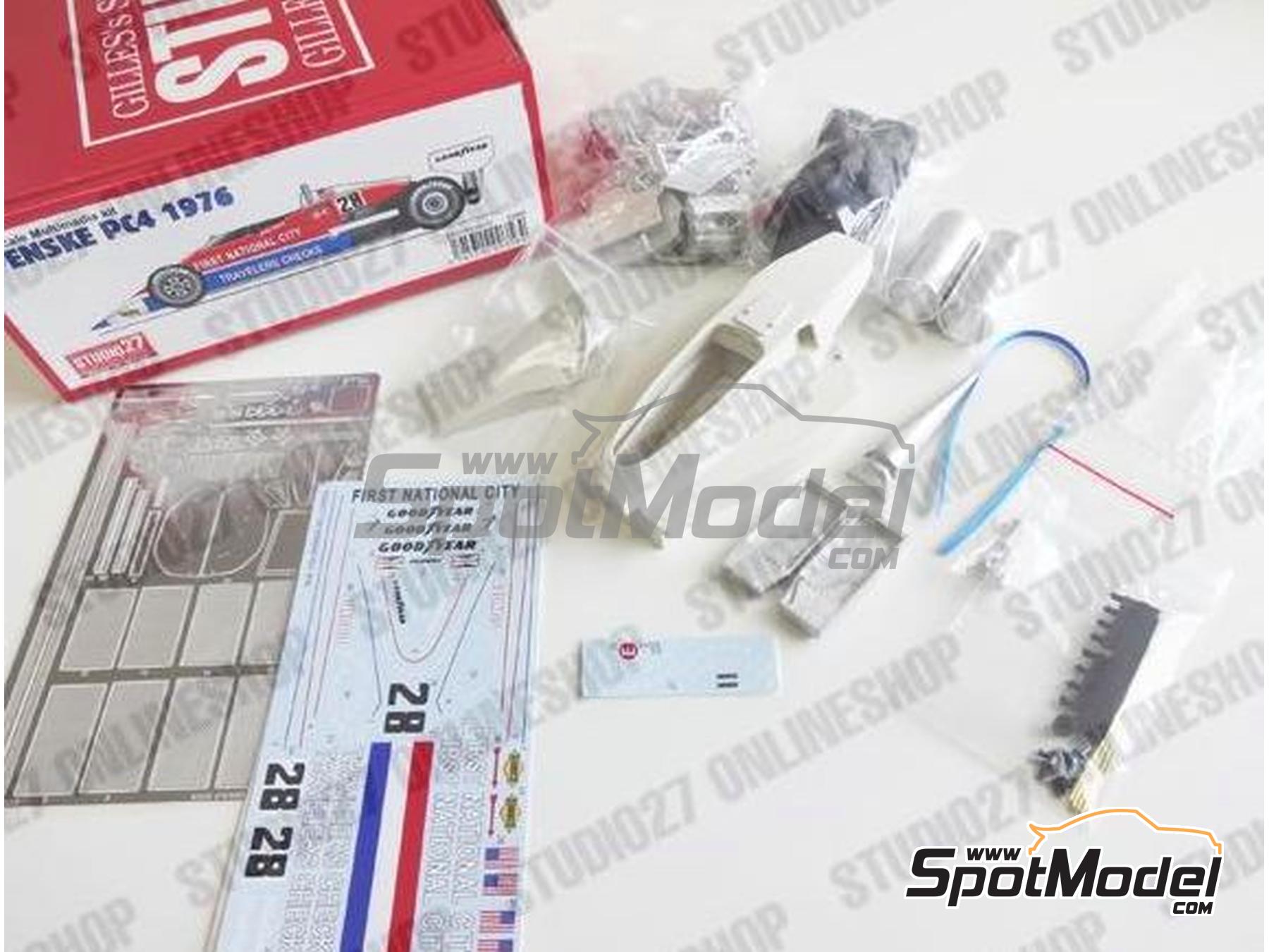 Studio27 FK20311: Car scale model kit 1/20 scale - Penske Ford PC4 ...