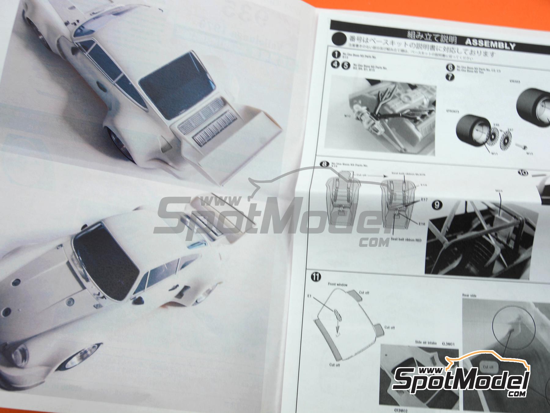 Studio27 TK2477: Marking / livery 1/24 scale - Porsche 935 K1 Kremer ...