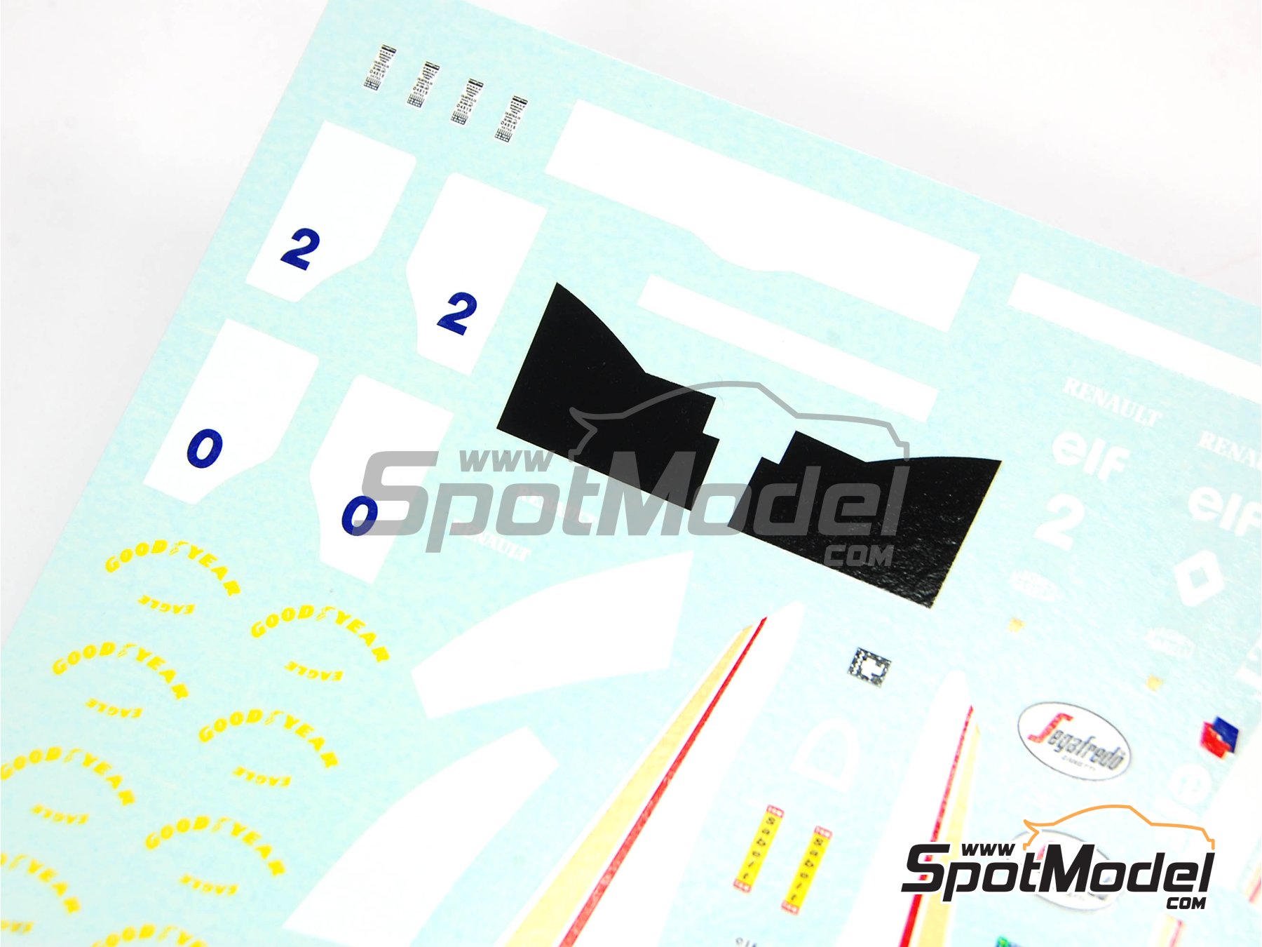 Tameo Kits DK180: Marking / livery 1/43 scale - Williams Renault FW16 ...