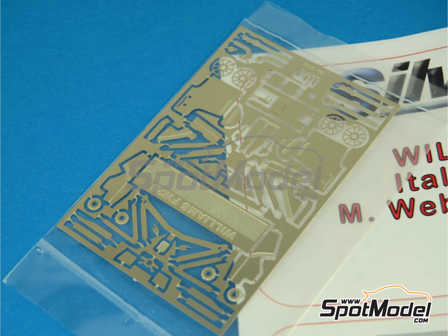 Tameo Kits SLK036: Car scale model kit 1/43 scale - Williams FW28 ...