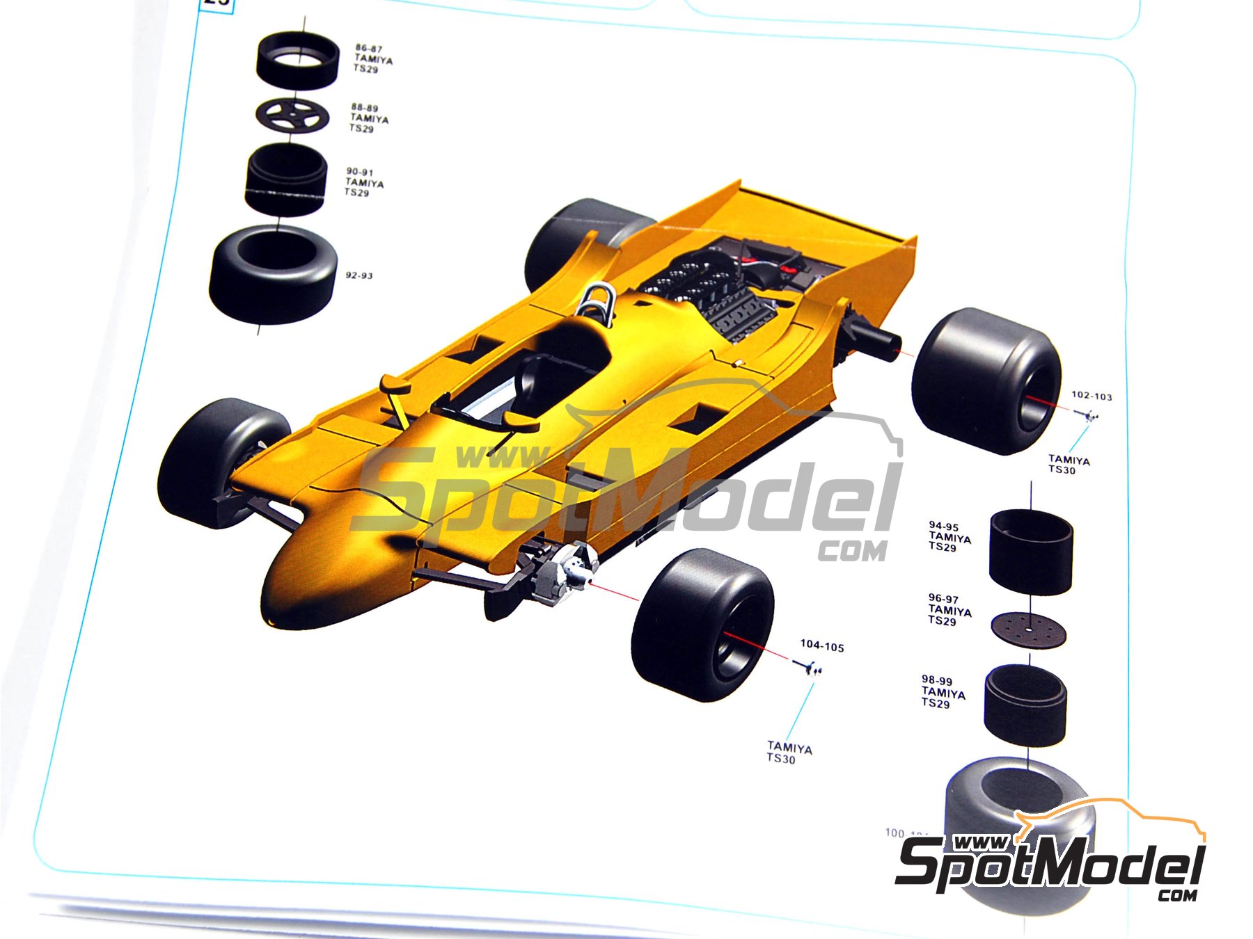 Tameo Kits SLK072: Car scale model kit 1/43 scale - Arrows Ford A2 ...