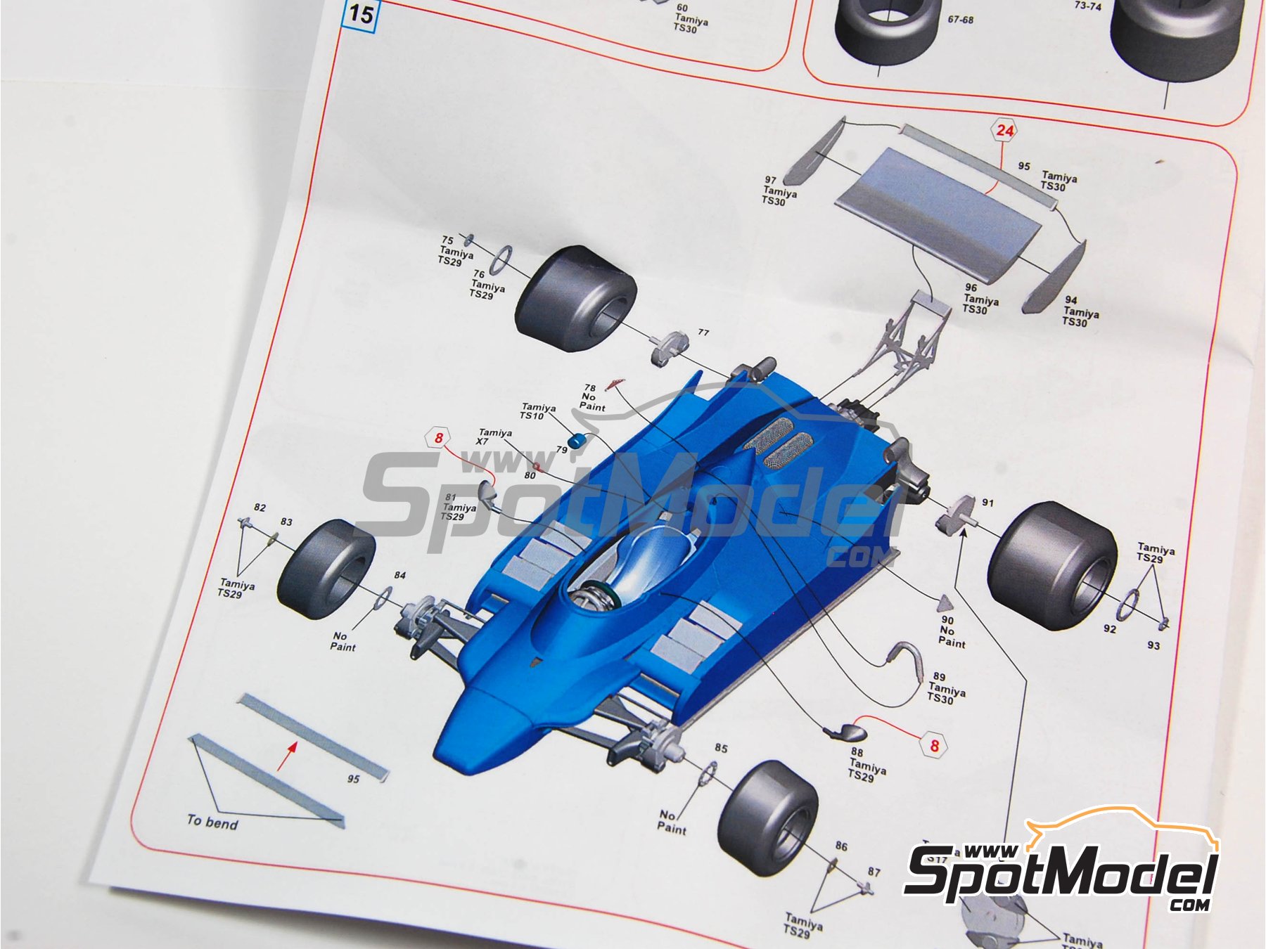 Tameo Kits SLK081: Car scale model kit 1/43 scale - Ligier Ford JS11/15 ...