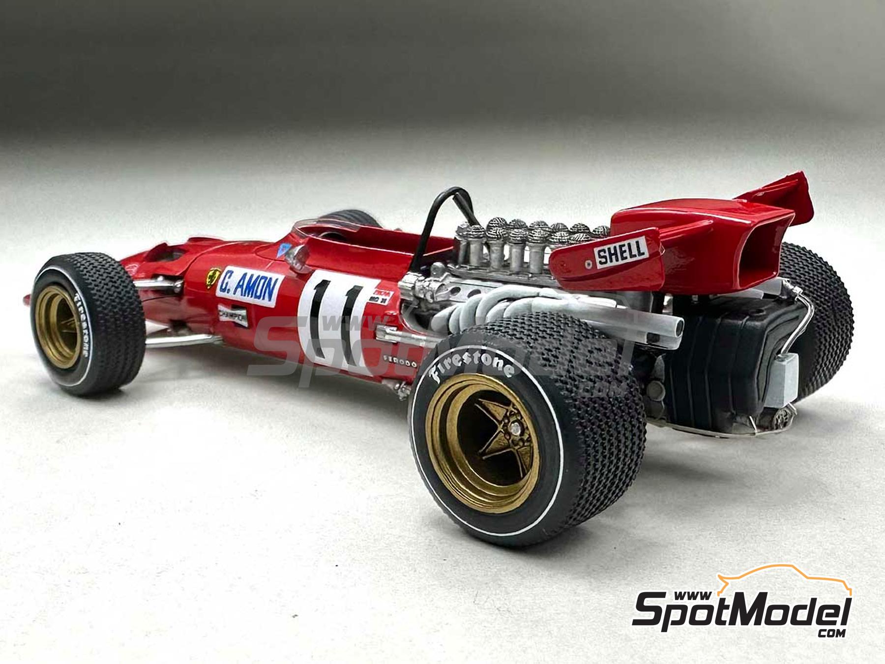 Tameo Kits SLK133: Car scale model kit 1/43 scale - Ferrari 312 F1 ...