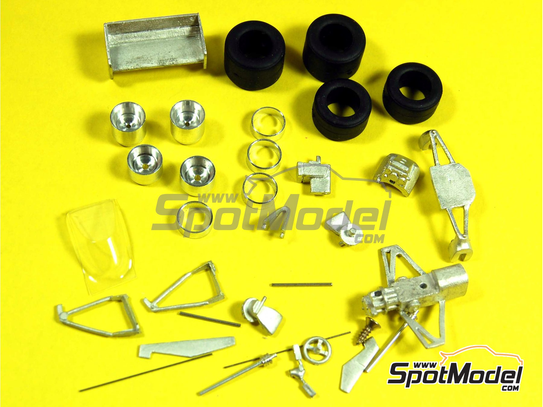 Tameo Kits TMK025: Car scale model kit 1/43 scale - Beatrice Hart THL1 ...