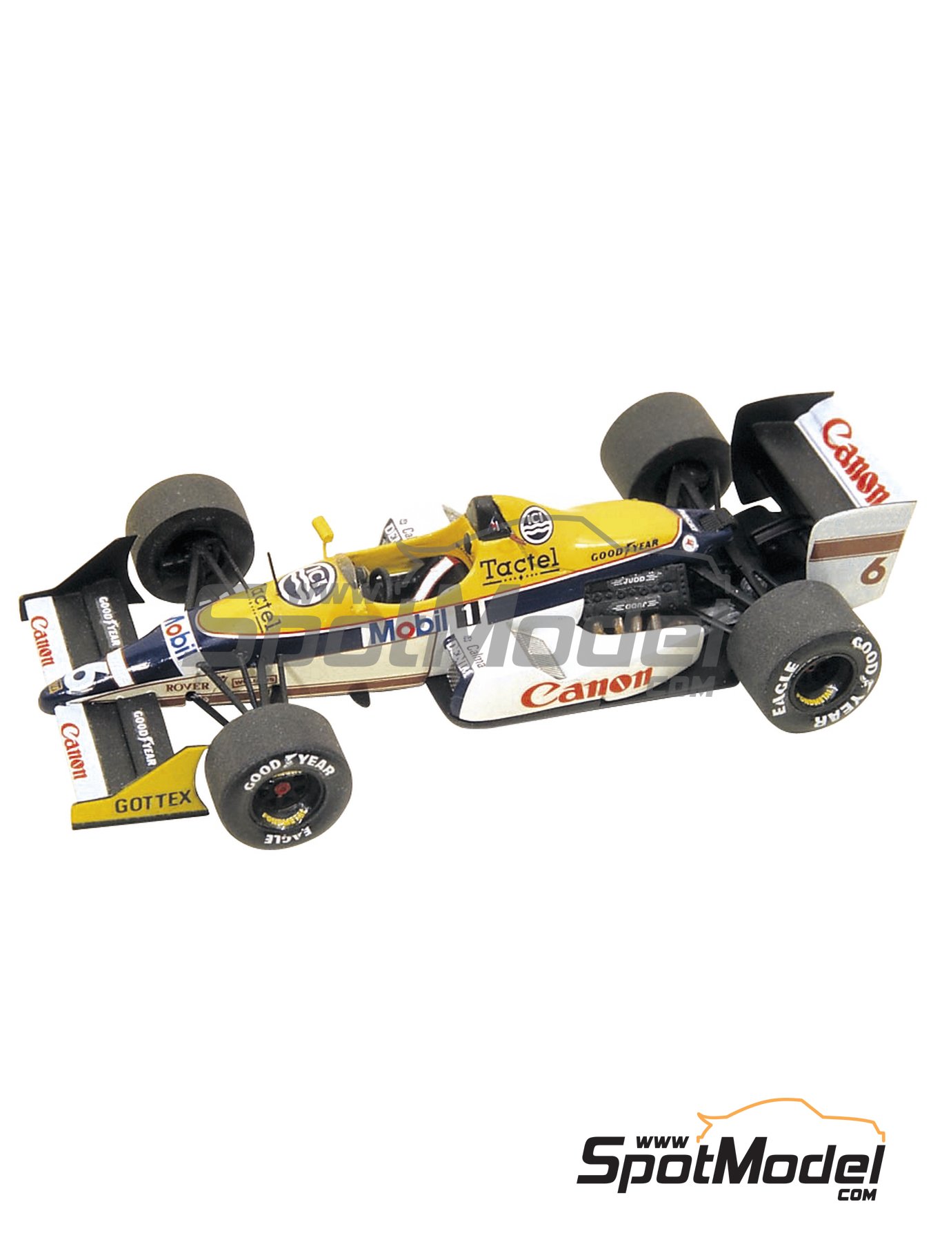 Tameo Kits TMK071: Car scale model kit 1/43 scale - Williams Judd FW12 ...
