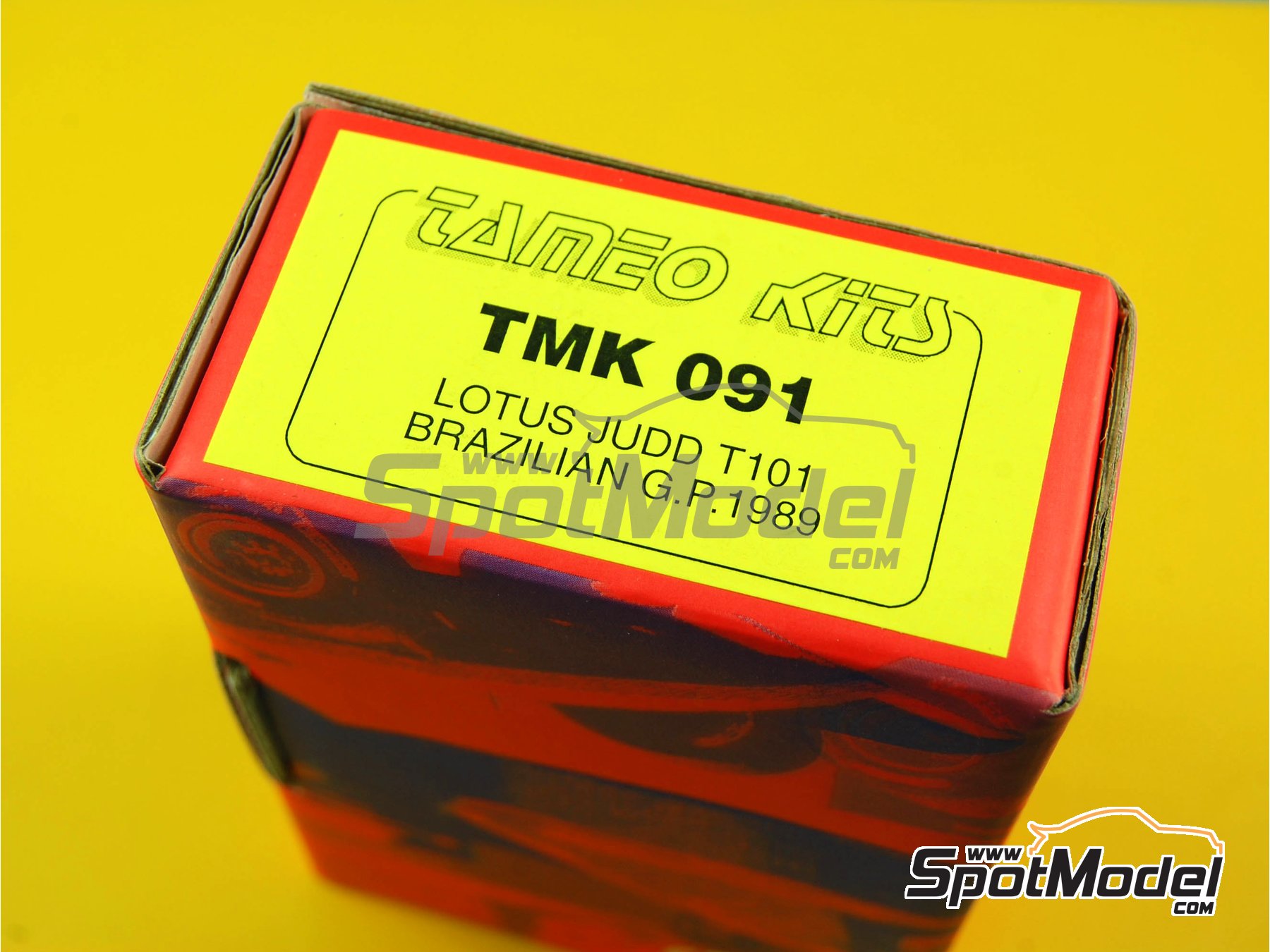 Tameo Kits TMK091: Car scale model kit 1/43 scale - Lotus Judd T101 ...