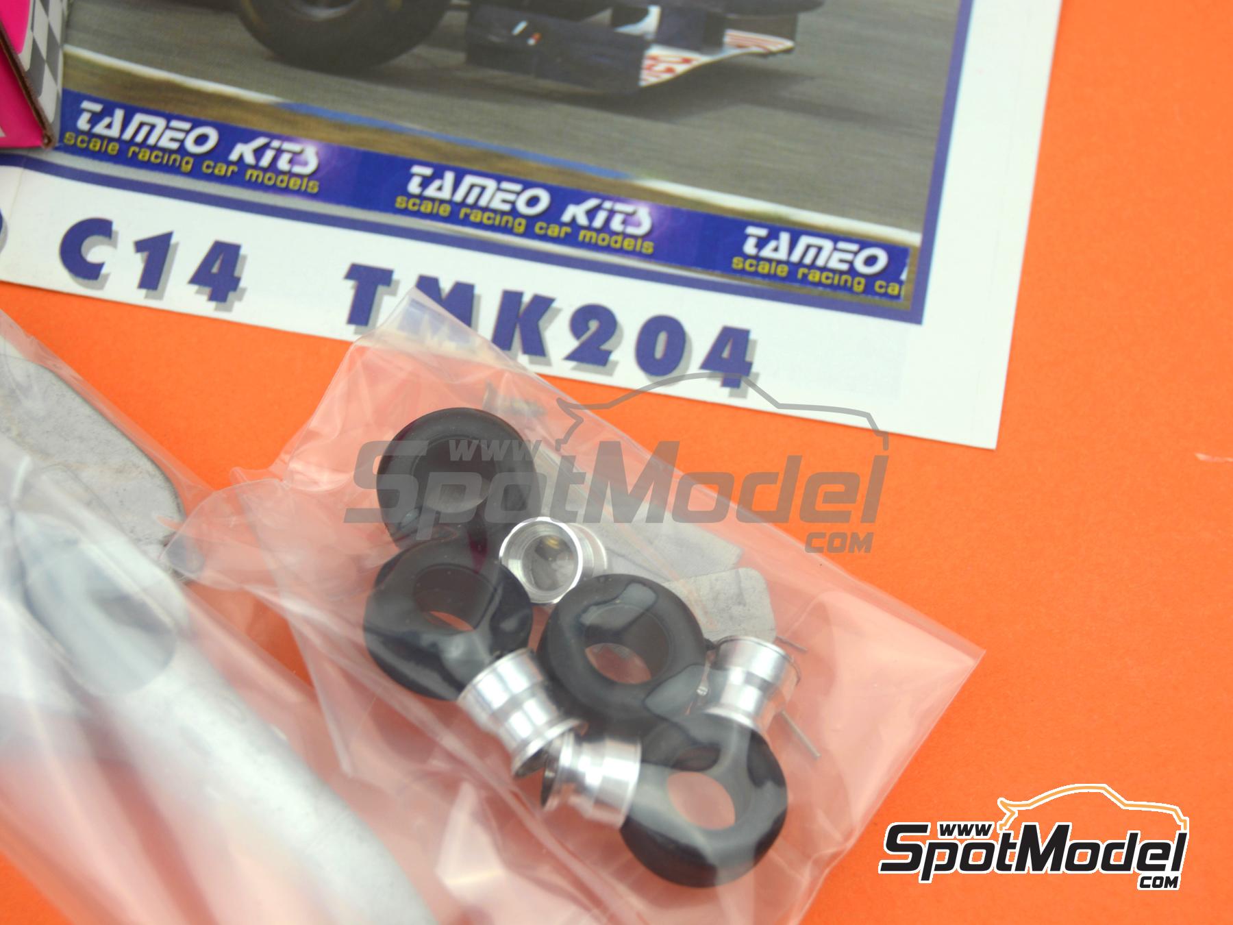 Tameo Kits TMK204: Car scale model kit 1/43 scale - Sauber Ford C14 ...