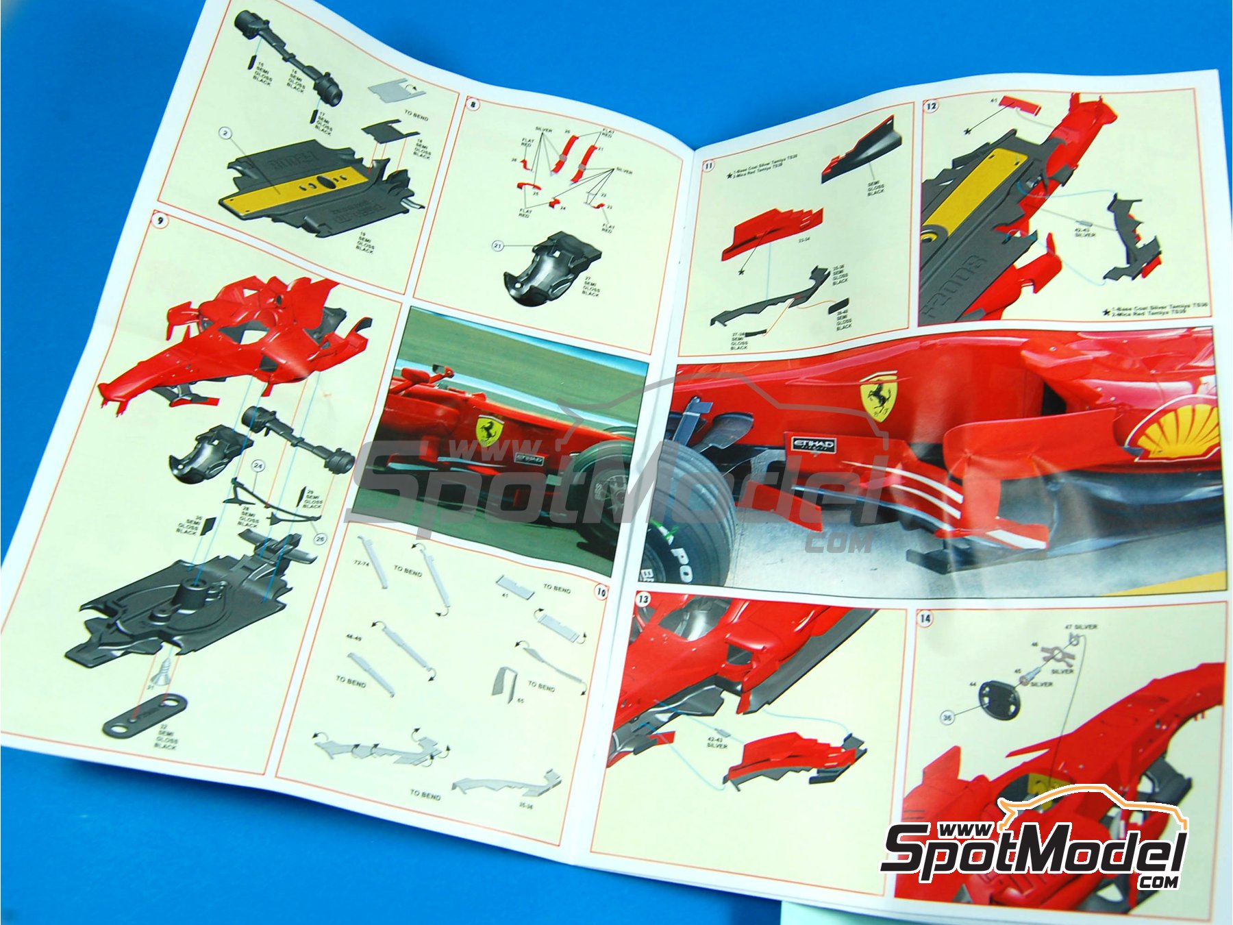 Tameo Kits TMK379: Car scale model kit 1/43 scale - Ferrari F2008 ...