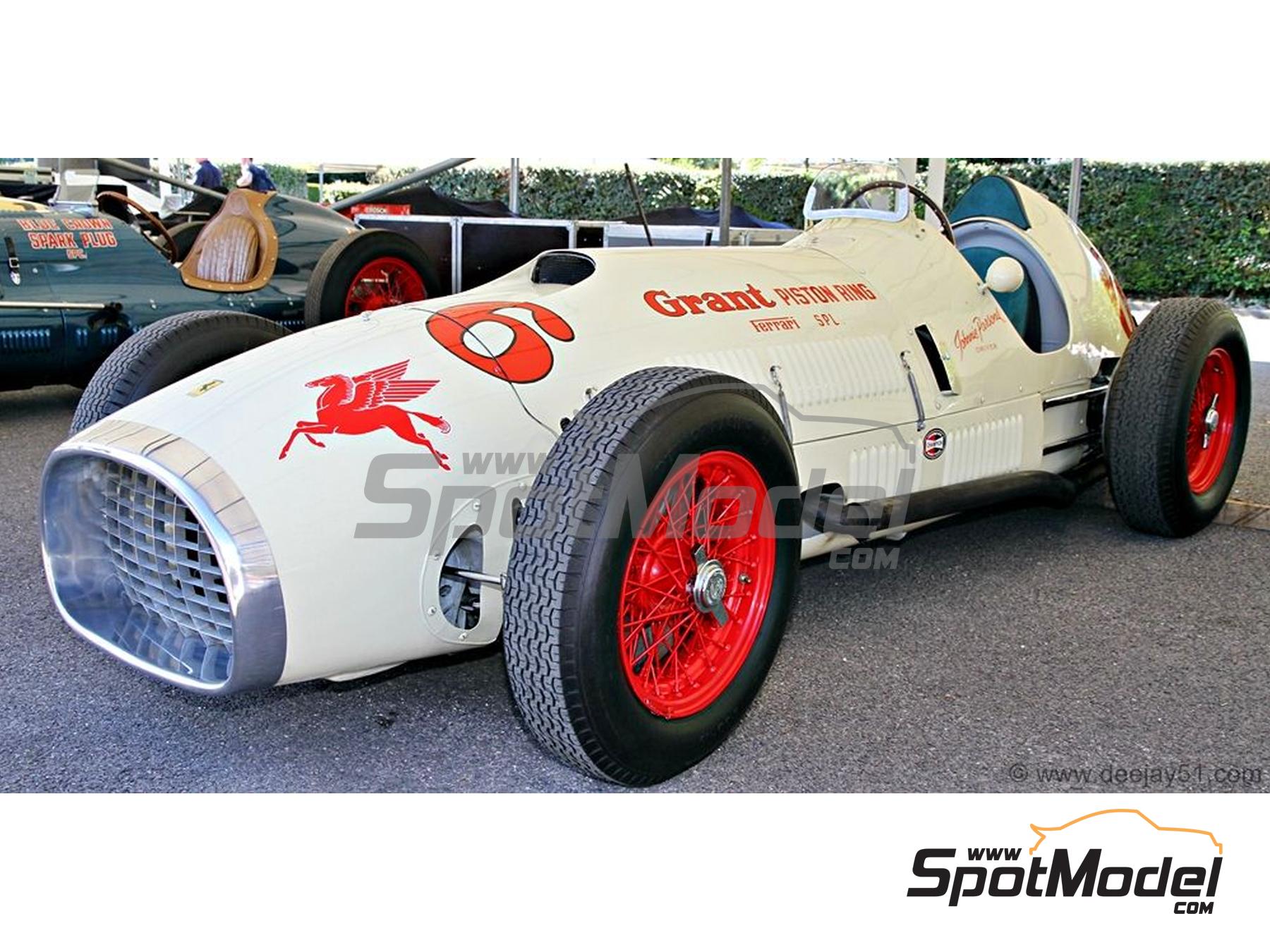 Tameo Kits TMK441: Car scale model kit 1/43 scale - Ferrari 375 ...