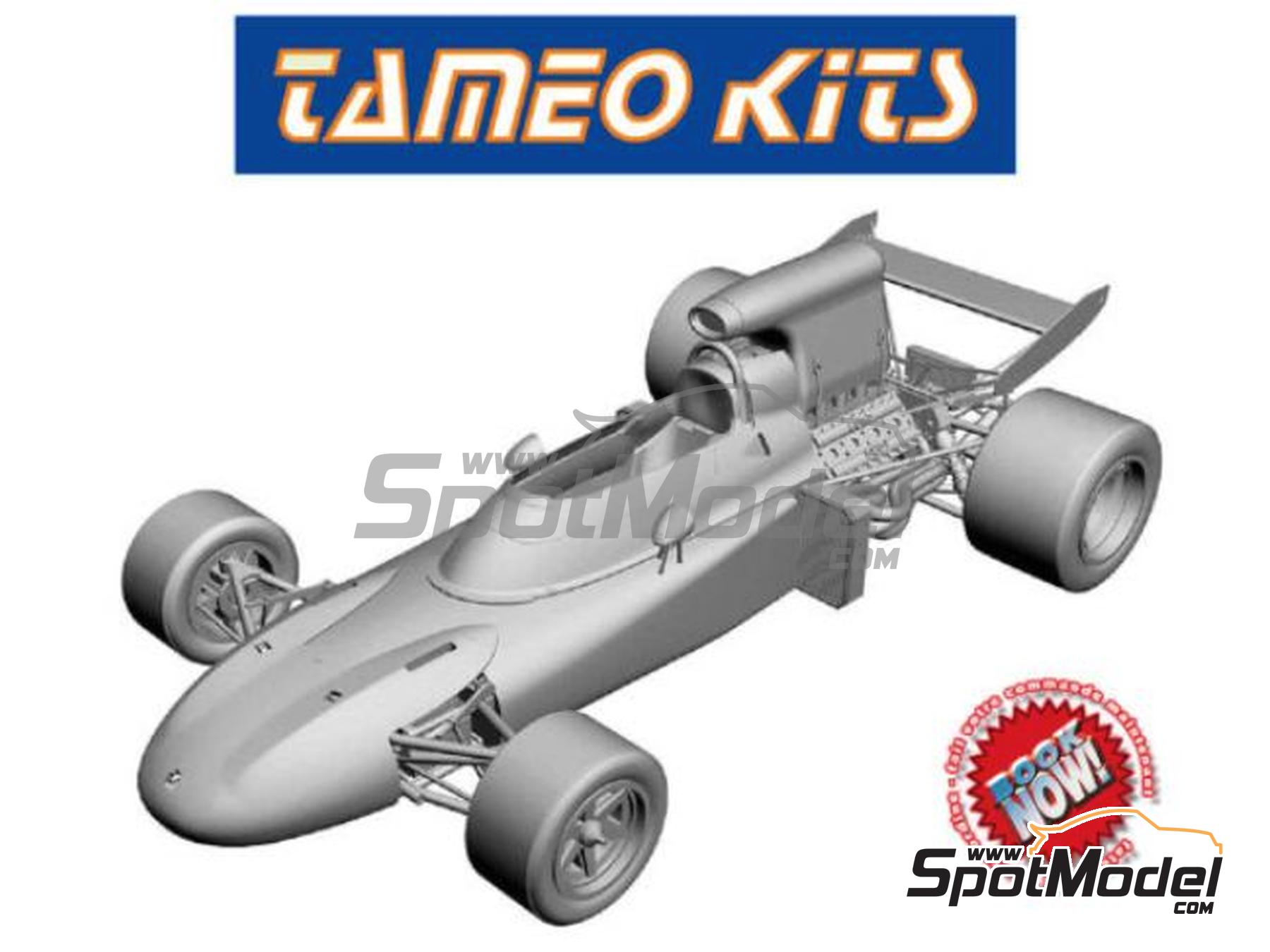 Tameo Kits TMK451: Car scale model kit 1/43 scale - March Ford 711 ...