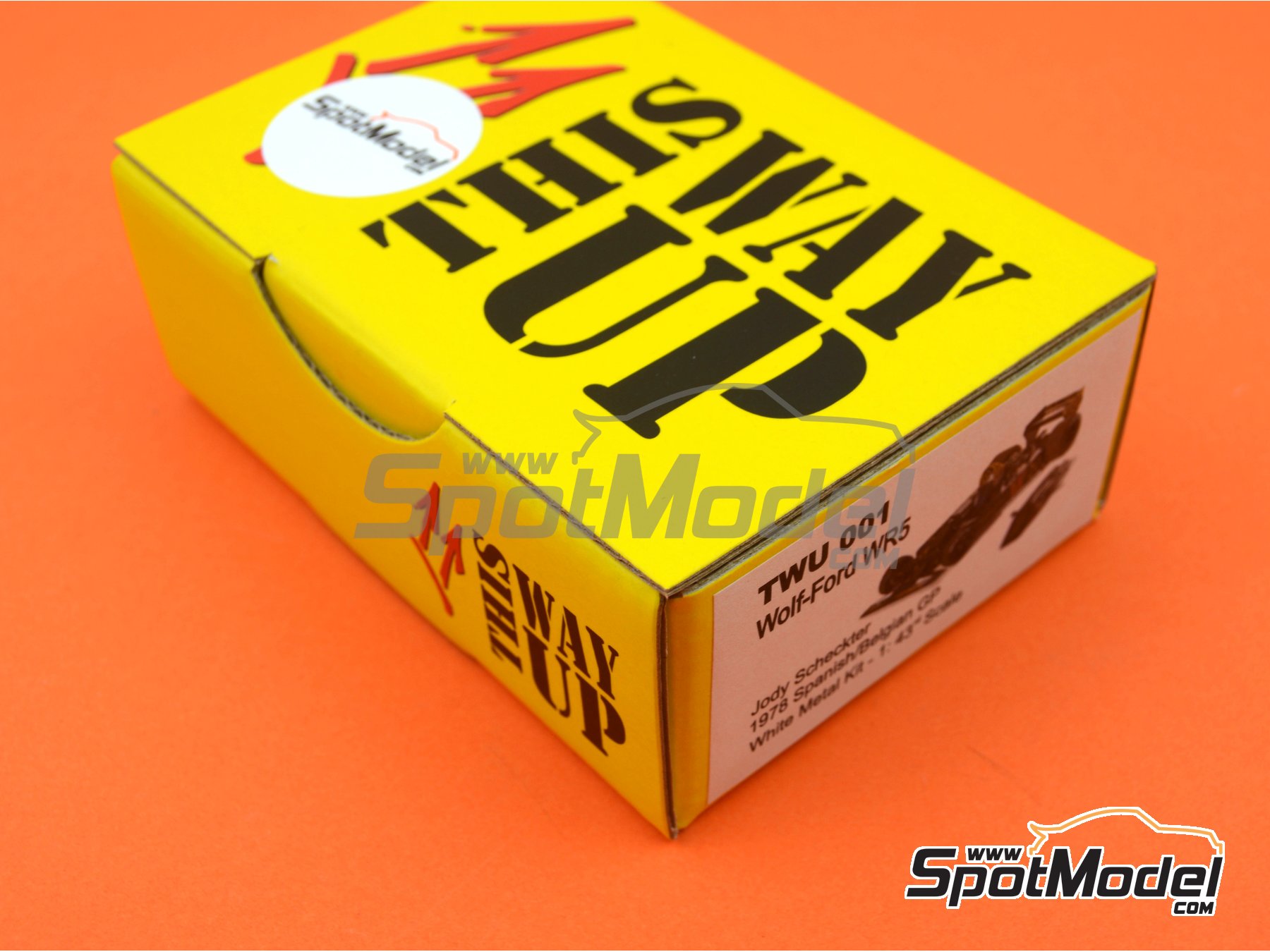 Tameo Kits TWU001: Car scale model kit 1/43 scale - Wolf Ford WR5 ...