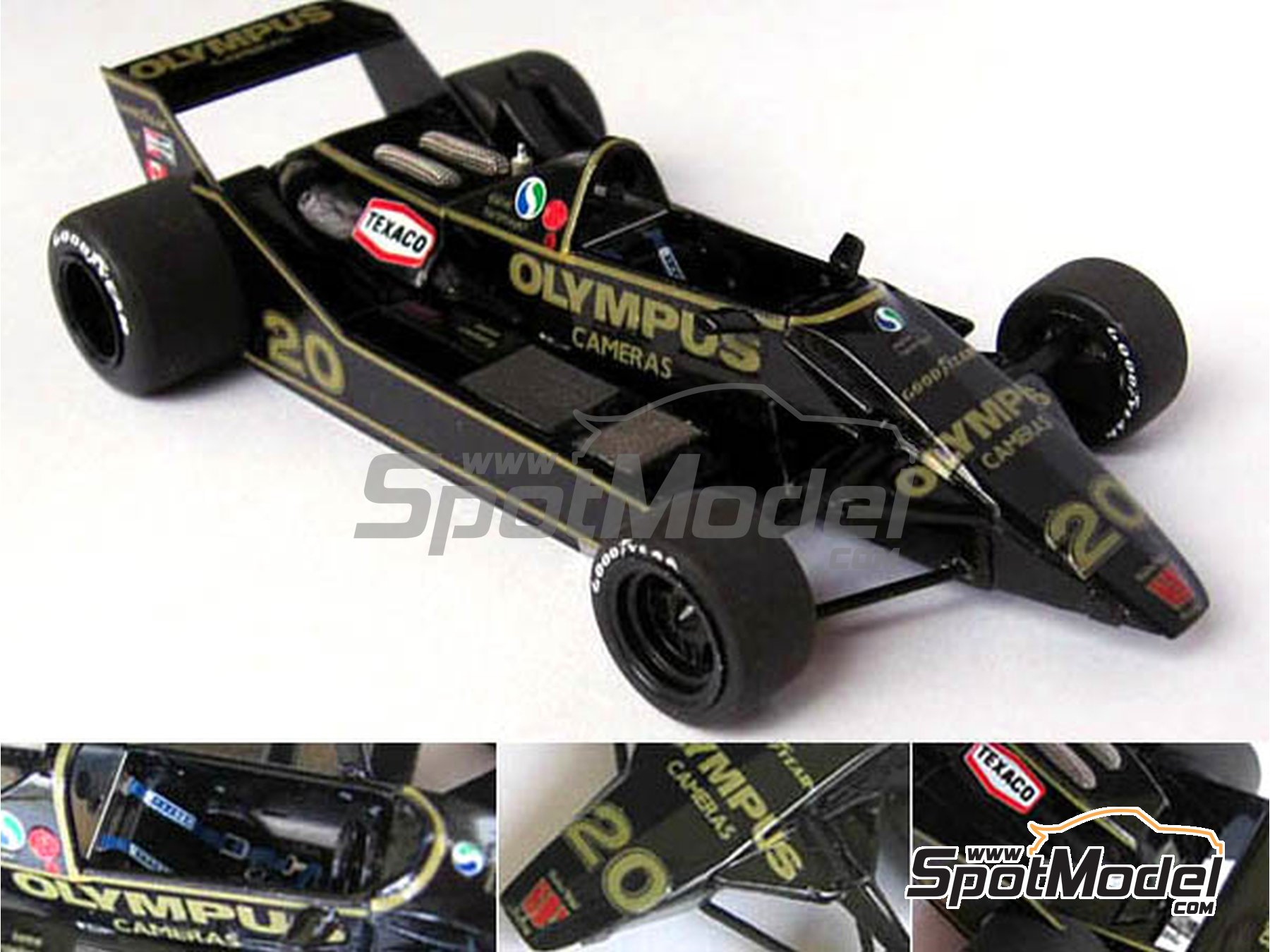 Tameo Kits TWU003: Car scale model kit 1/43 scale - Wolf Ford WR7 ...