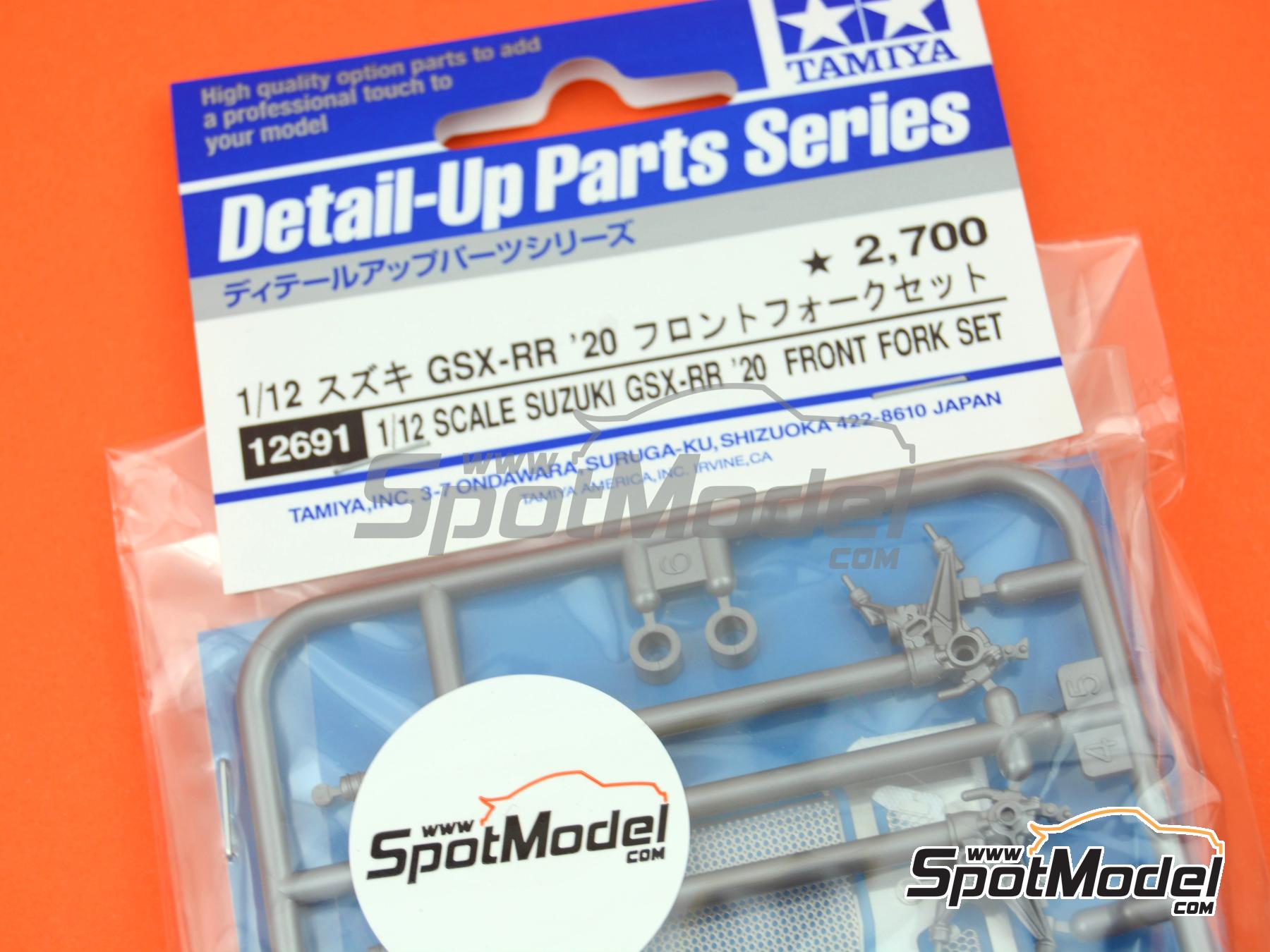 Tamiya 12691: Front fork set 1/12 scale - Suzuki GSX-RR - Motorcycle ...