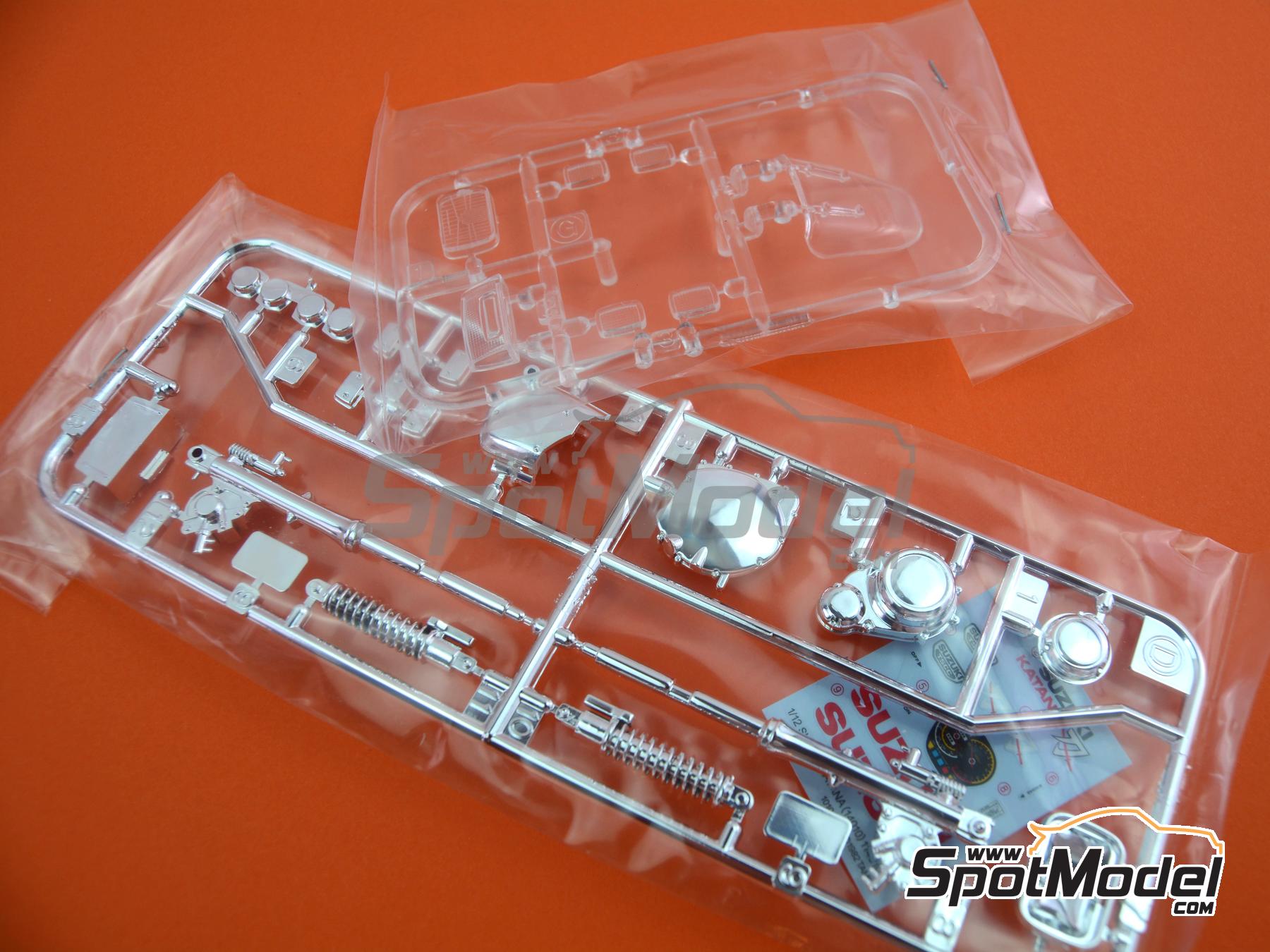 Tamiya 14010: Motorbike scale model kit 1/12 scale - Suzuki GSX1100S ...