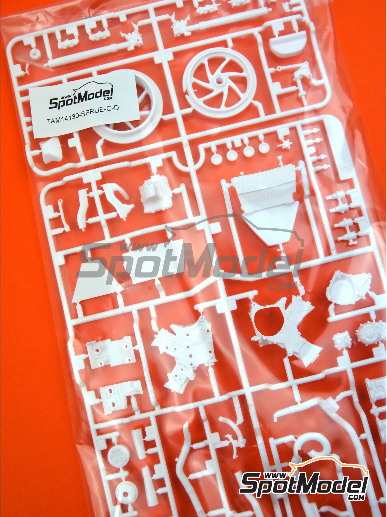 Tamiya 14130-SPRUE-C-D: Spare part 1/12 scale - Honda RC213V: C and D ...