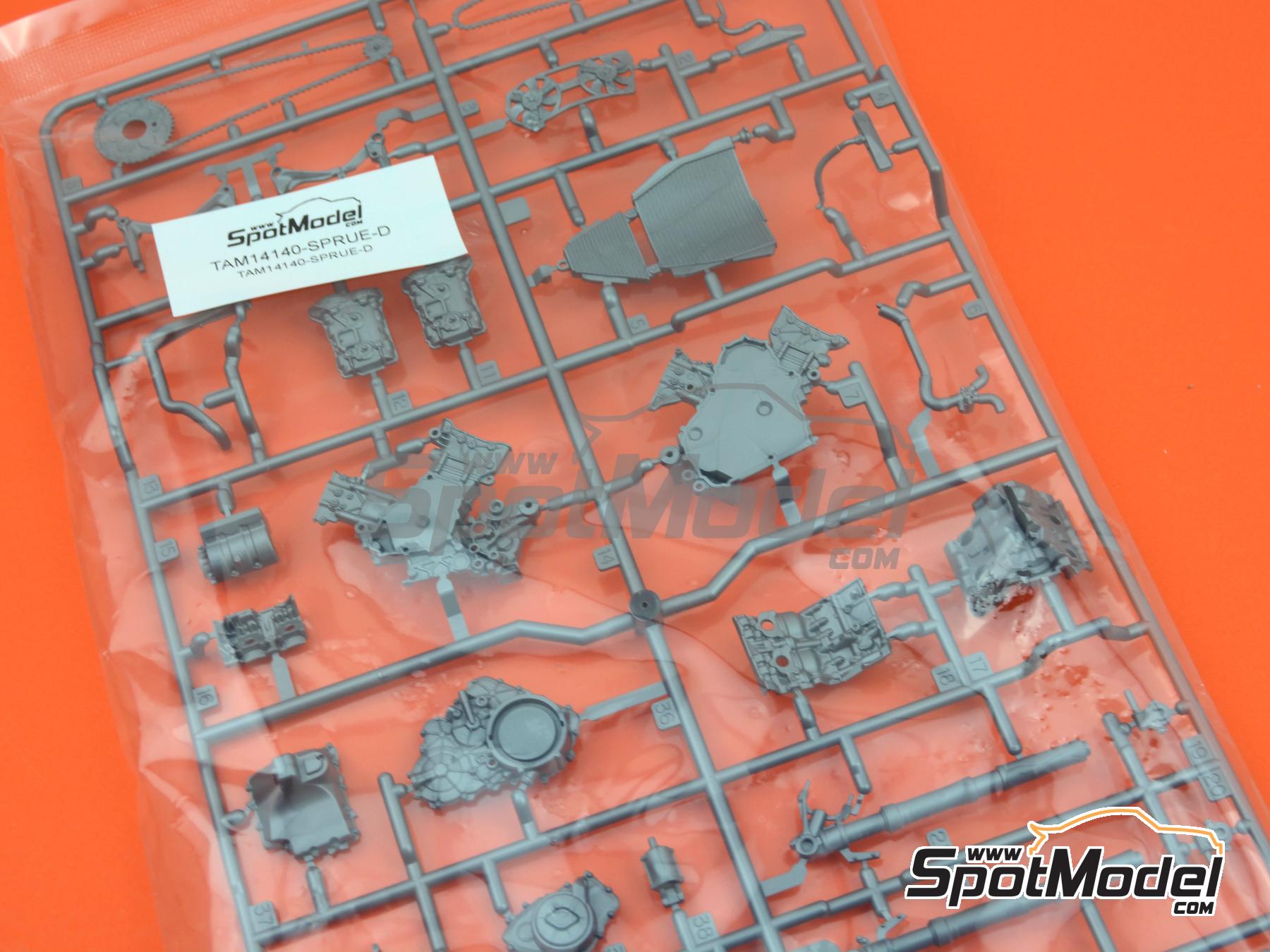 Tamiya TAM14140-SPRUE-D: Spare part 1/12 scale - Ducati Superleggera V4 ...