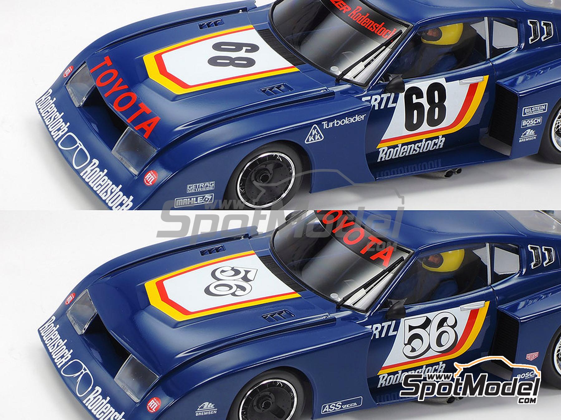 Tamiya 20072: Car scale model kit 1/20 scale - Toyota Celica LB Turbo ...