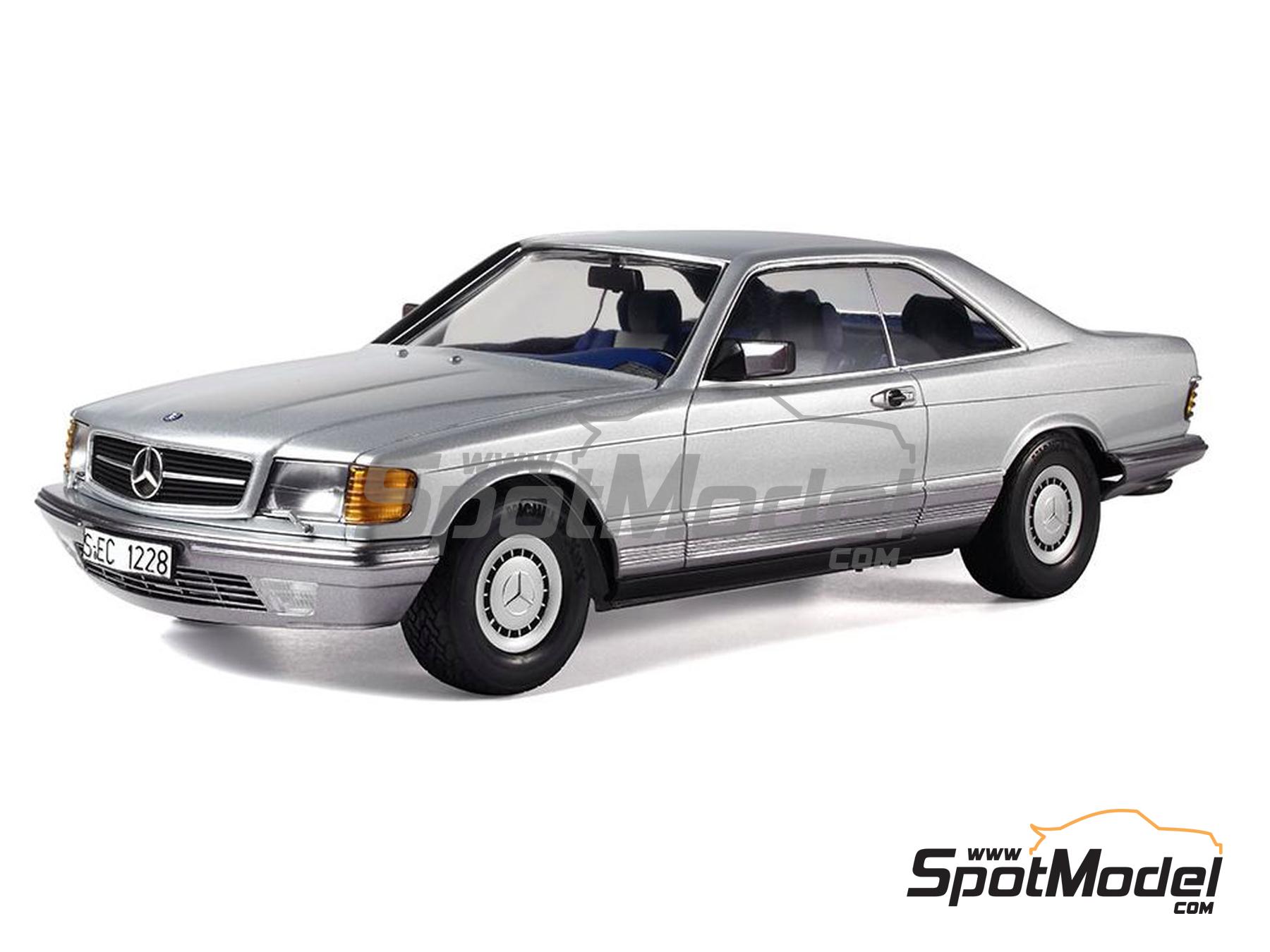 Tamiya 24029: Car scale model kit 1/24 scale - Mercedes-Benz 500 SEC ...