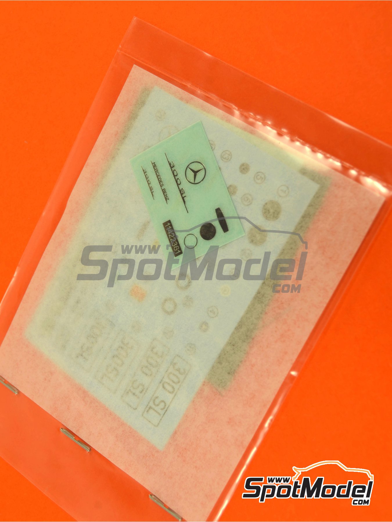 Tamiya TAM24338-DECALS: Spare part 1/24 scale - Mercedes-Benz 300SL ...