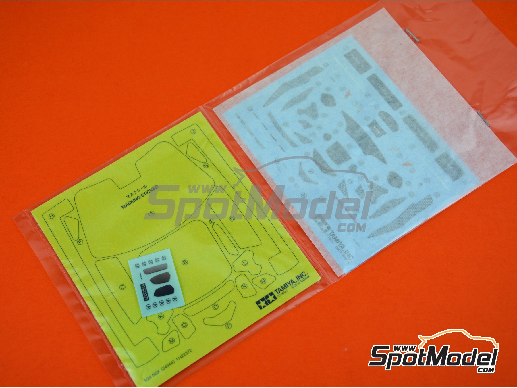 Tamiya 24344: Car scale model kit 1/24 scale - Honda Acura NSX (ref ...