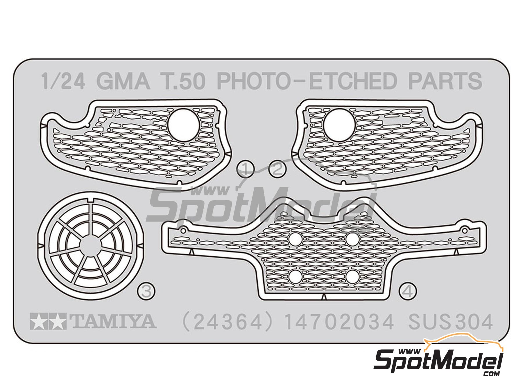 Tamiya 24364: Car scale model kit 1/24 scale - Gordon Murray Automotive ...