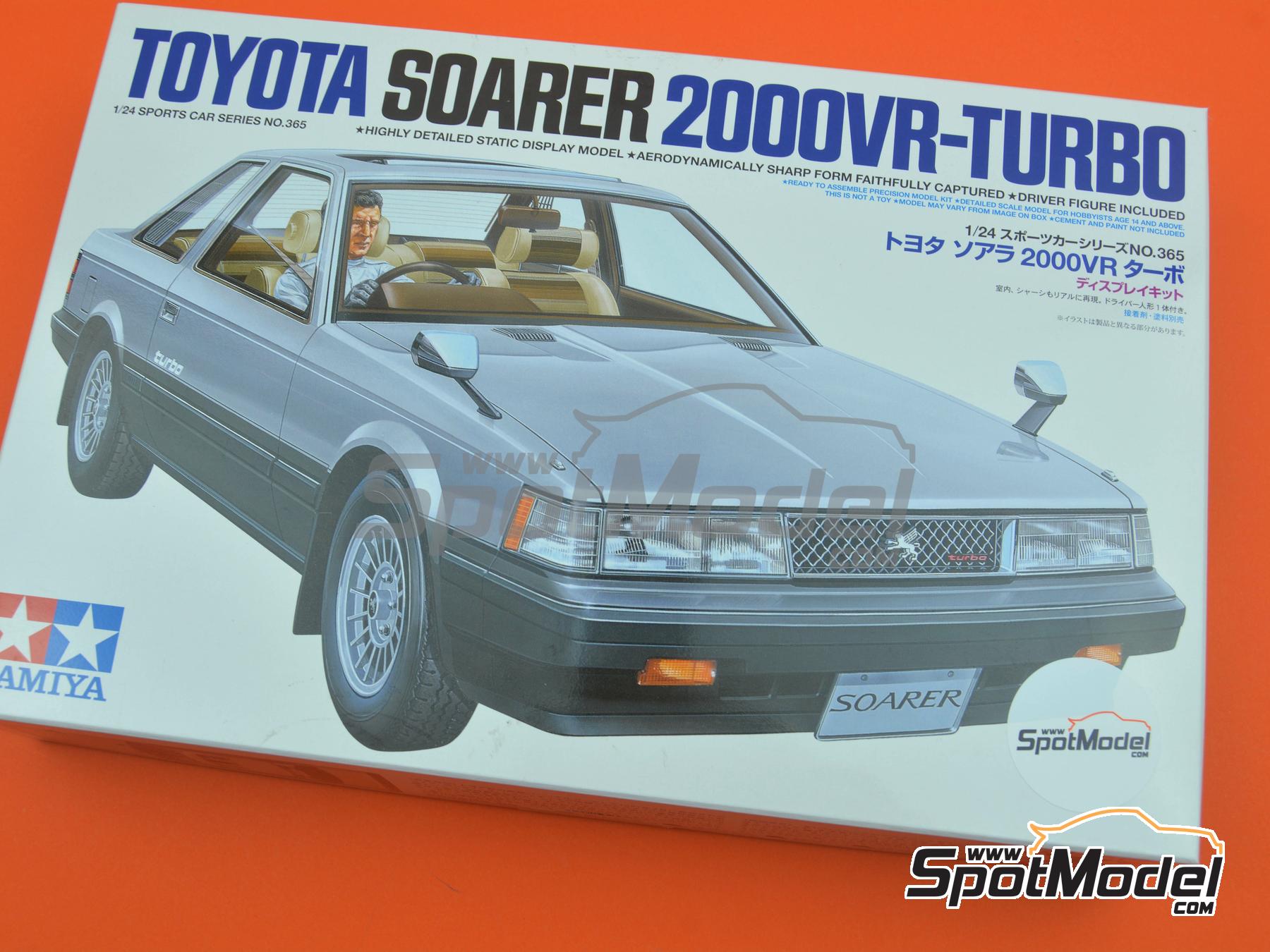 Tamiya 24365: Car scale model kit 1/24 scale - Toyota Soarer 2000VR-Turbo (ref. TAM24365 ...