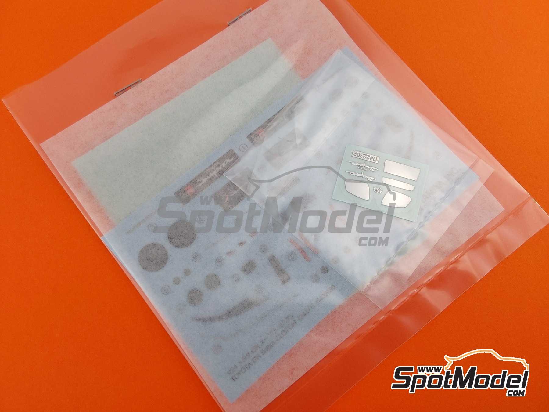 Tamiya 24371: Car scale model kit 1/24 scale - Toyota GR Supra Custom ...