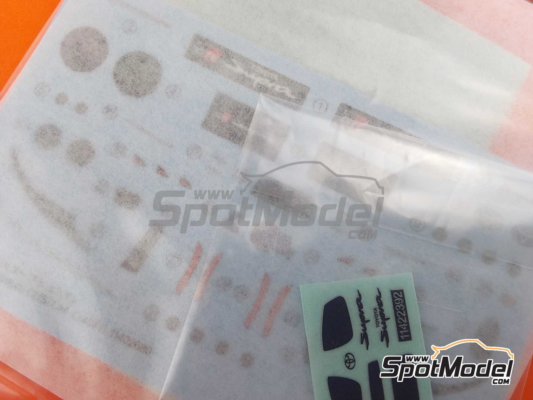 Tamiya 24371: Car scale model kit 1/24 scale - Toyota GR Supra Custom ...