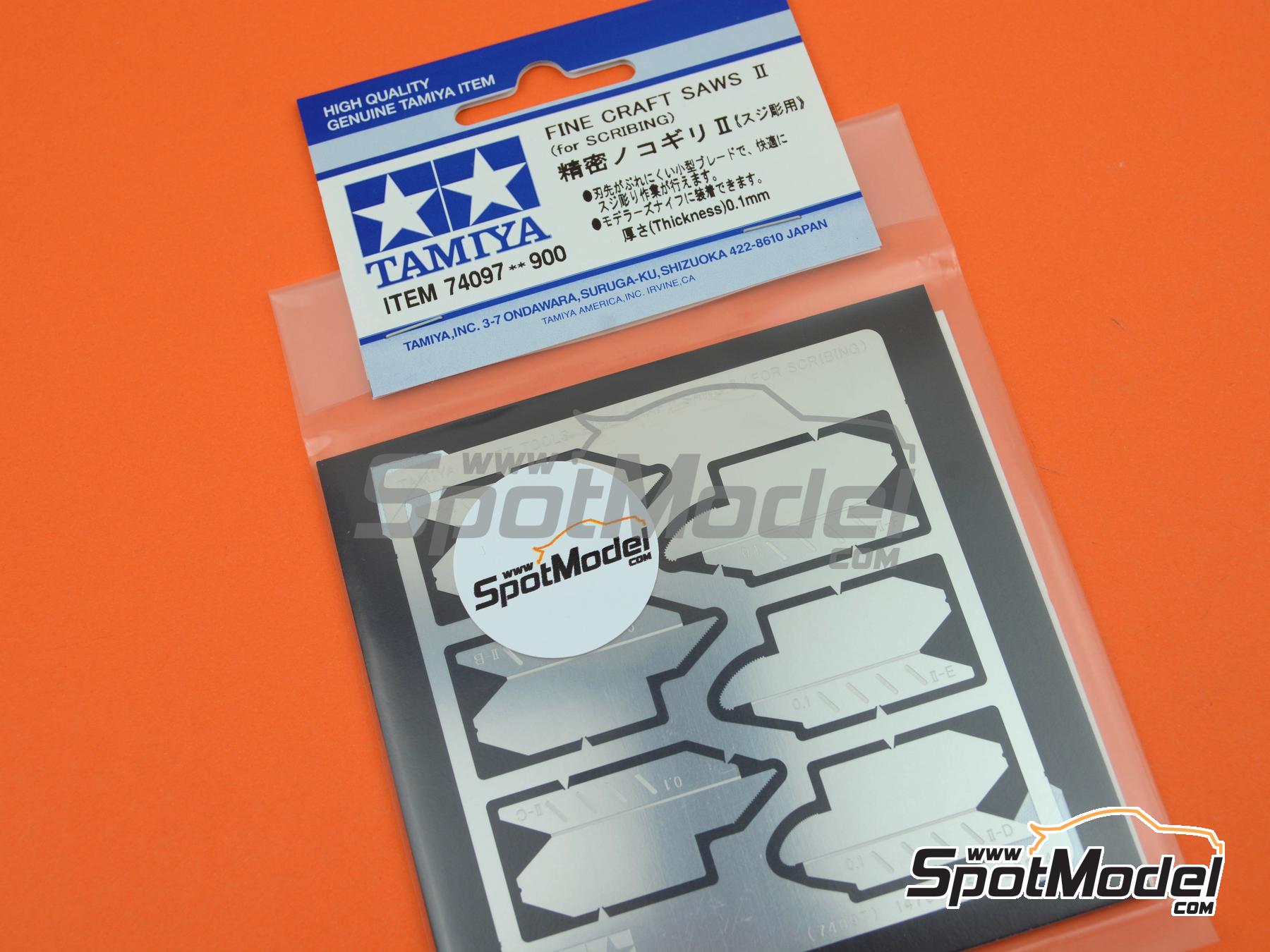 Tamiya 74097: Hobby tool - Fine Craft Saws II (for Scribing) 0,1mm ...