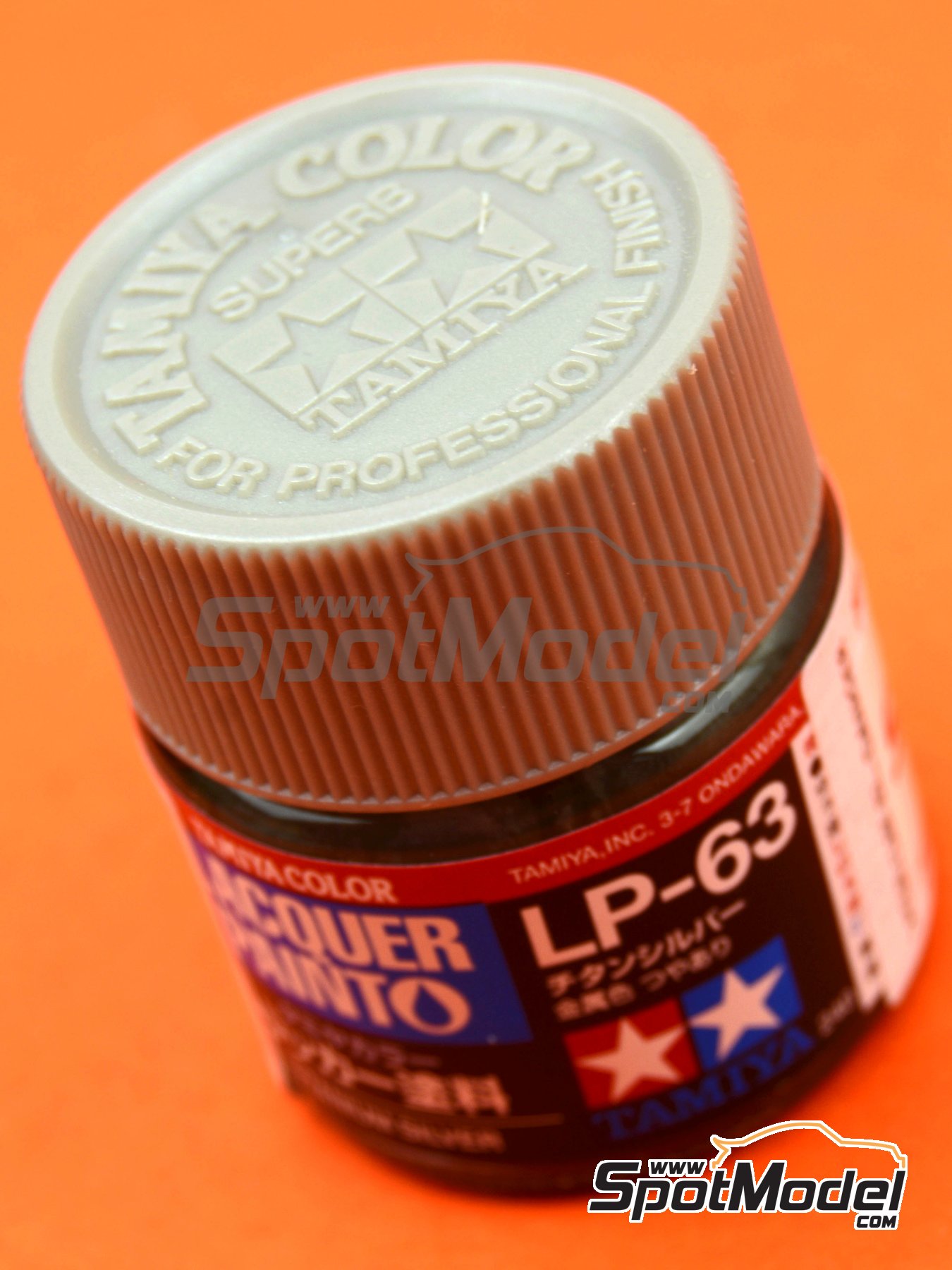 Tamiya: Lacquer paint Titanium Silver LP-63 1 x 10ml (ref. TAM82163 ...