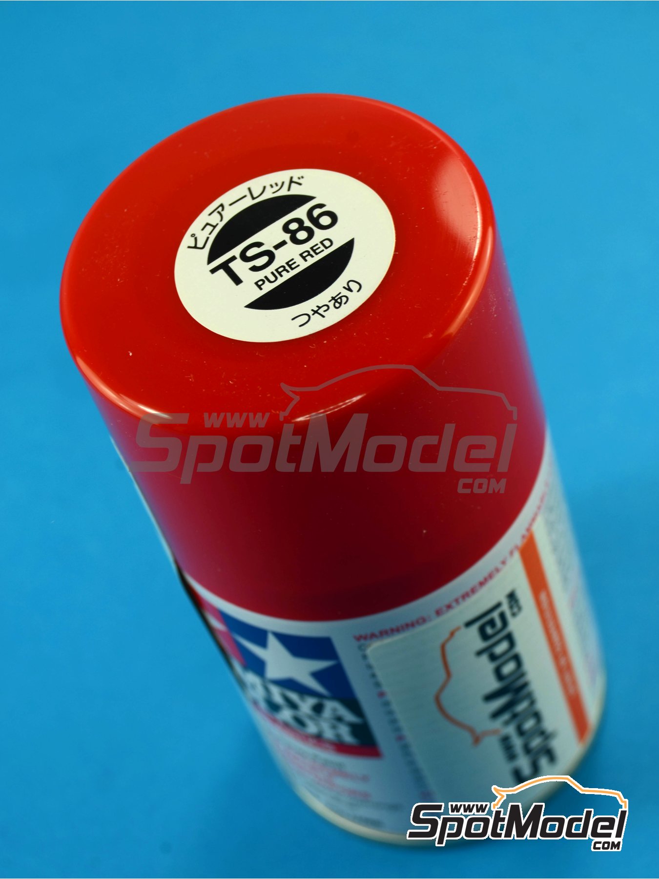 Tamiya: Spray Pure Red TS-86 1 x 100ml (ref. TAM85086) | SpotModel