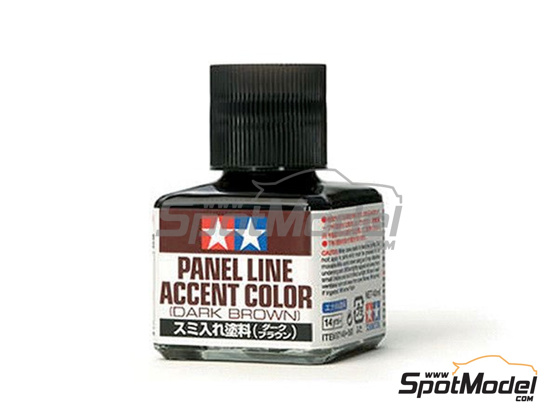 Tamiya 87140: Paint Panel line accent color dark brown 1 x 40ml (ref. TAM87140) | SpotModel