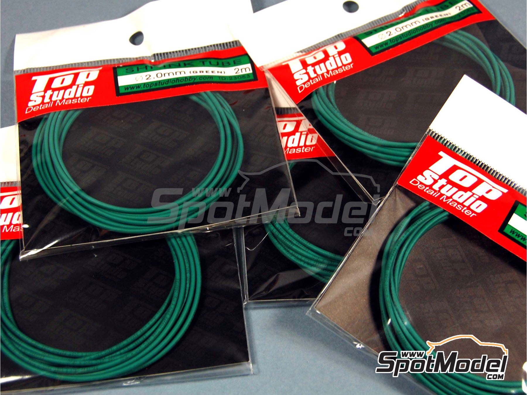Top Studio TD23053: Pipe - Shrink tube 2.0mm x 2.00 m - Green color ...