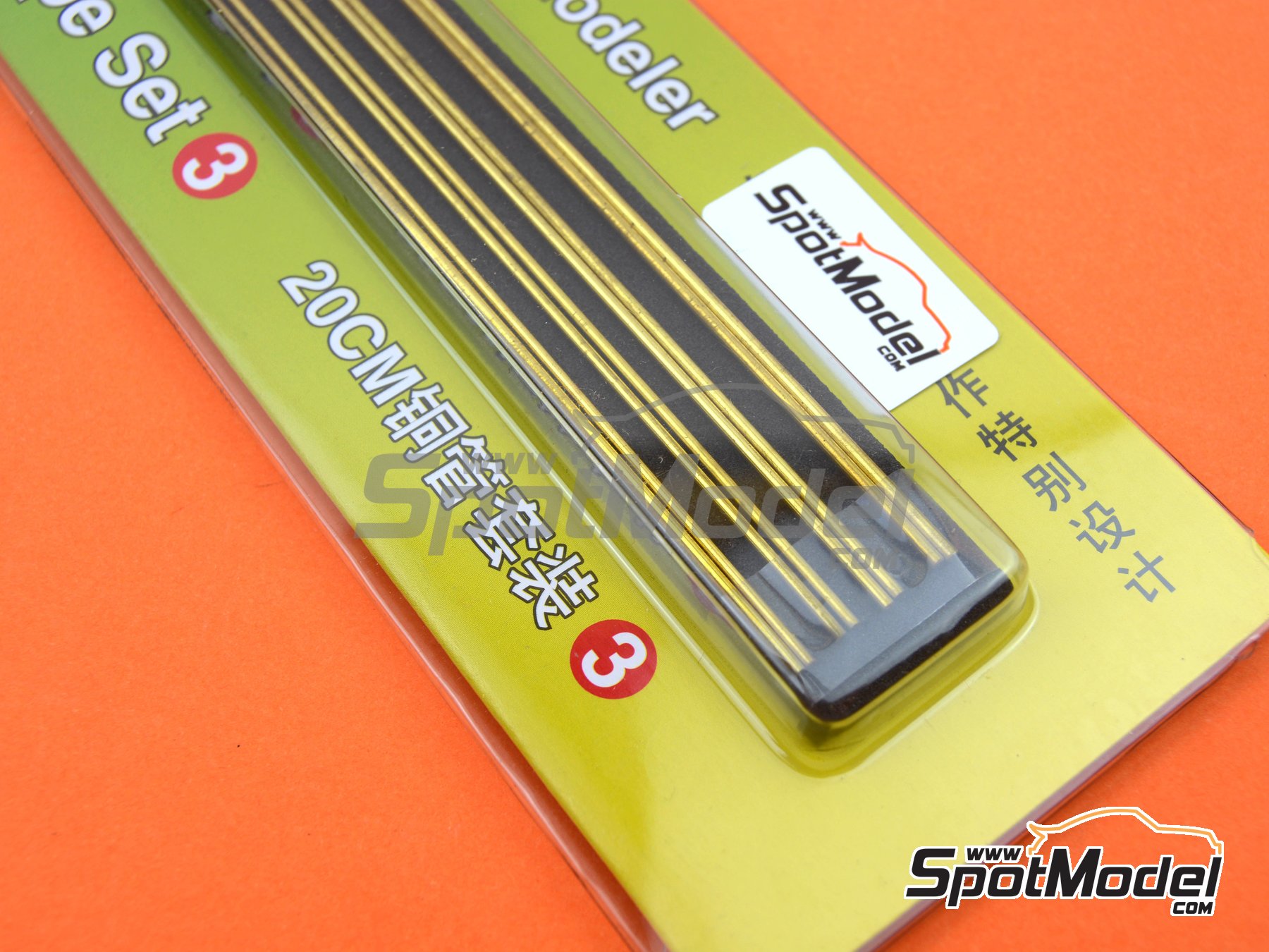 Trumpeter 09944: Material - Brass Pipe Set 3 - 8 units (ref. 09944 ...