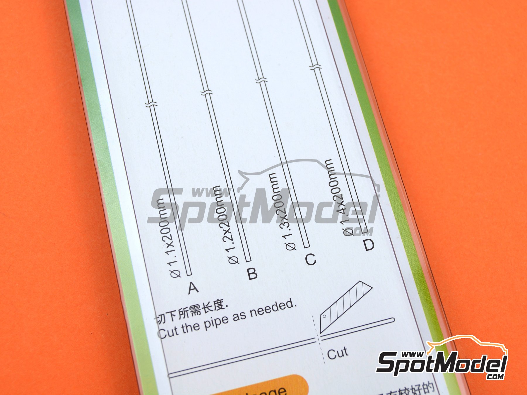 Trumpeter 09944: Material - Brass Pipe Set 3 - 8 units (ref. 09944 ...