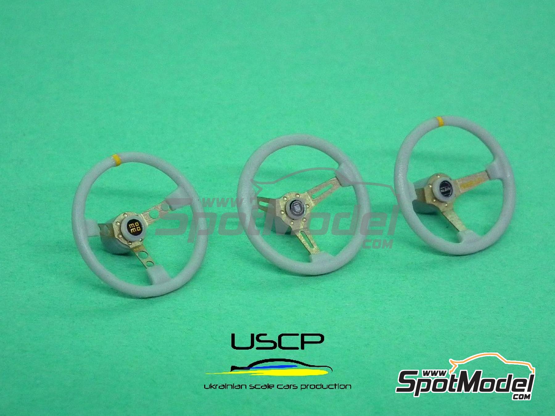 USCP 24A055: Steering wheel 1/24 scale - Sport Steering Wheels - 3 ...