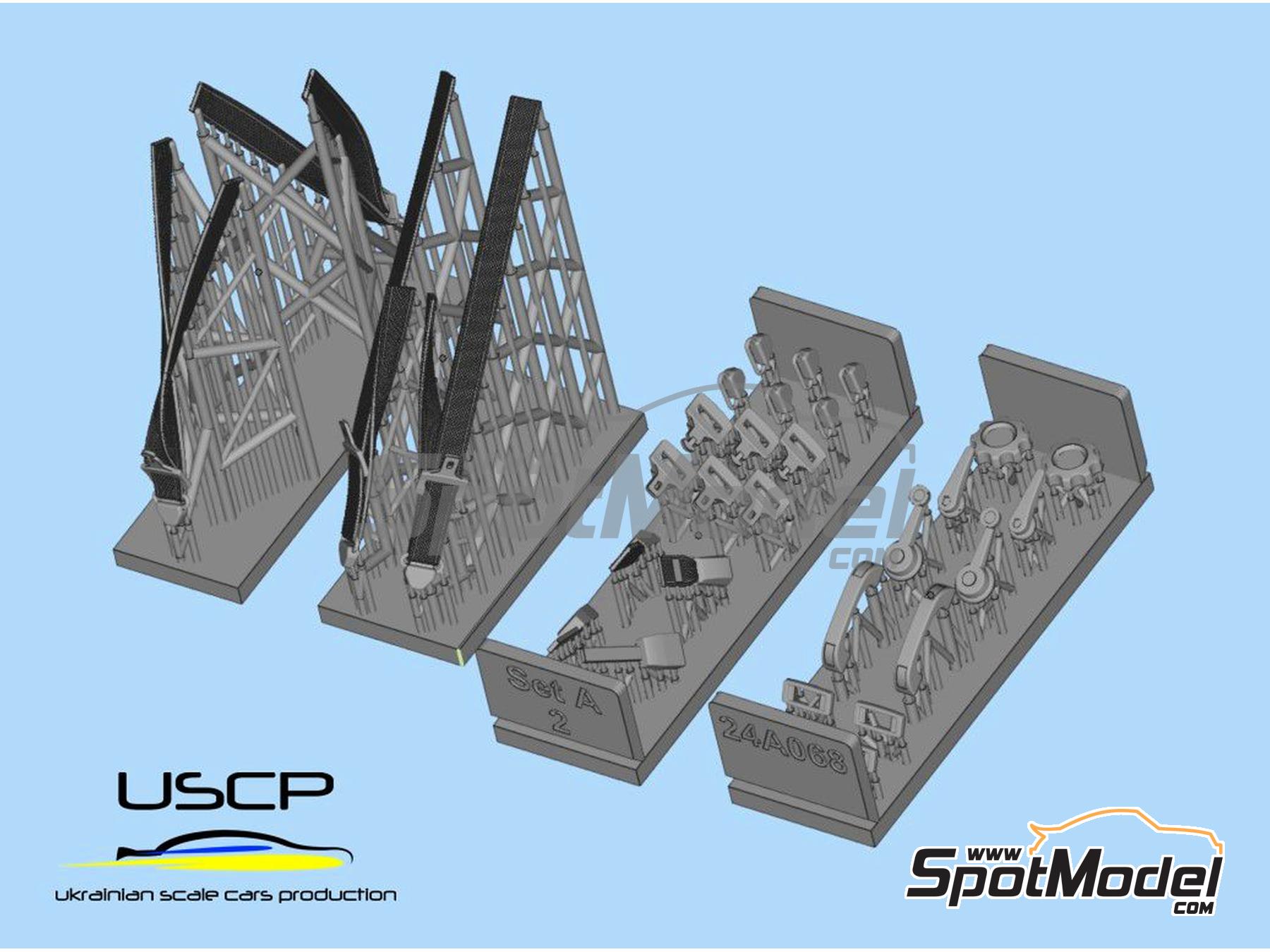 USCP 24A068: Detail up set 1/24 scale - Mini MPI Interior detail-up set ...