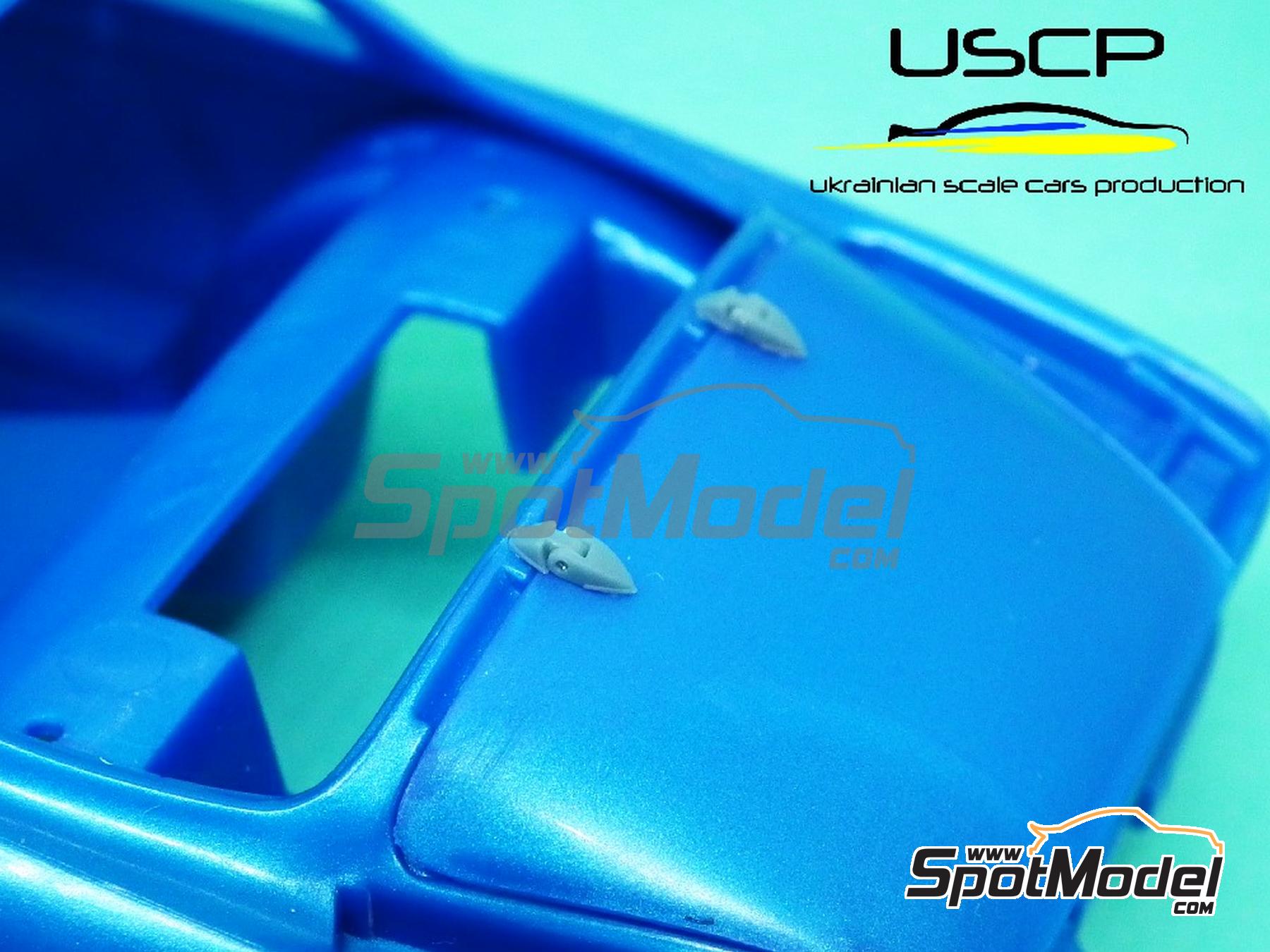 USCP 24A093: Detail 1/24 scale - Alpine A110 Rear Bonnet Hinges - for ...