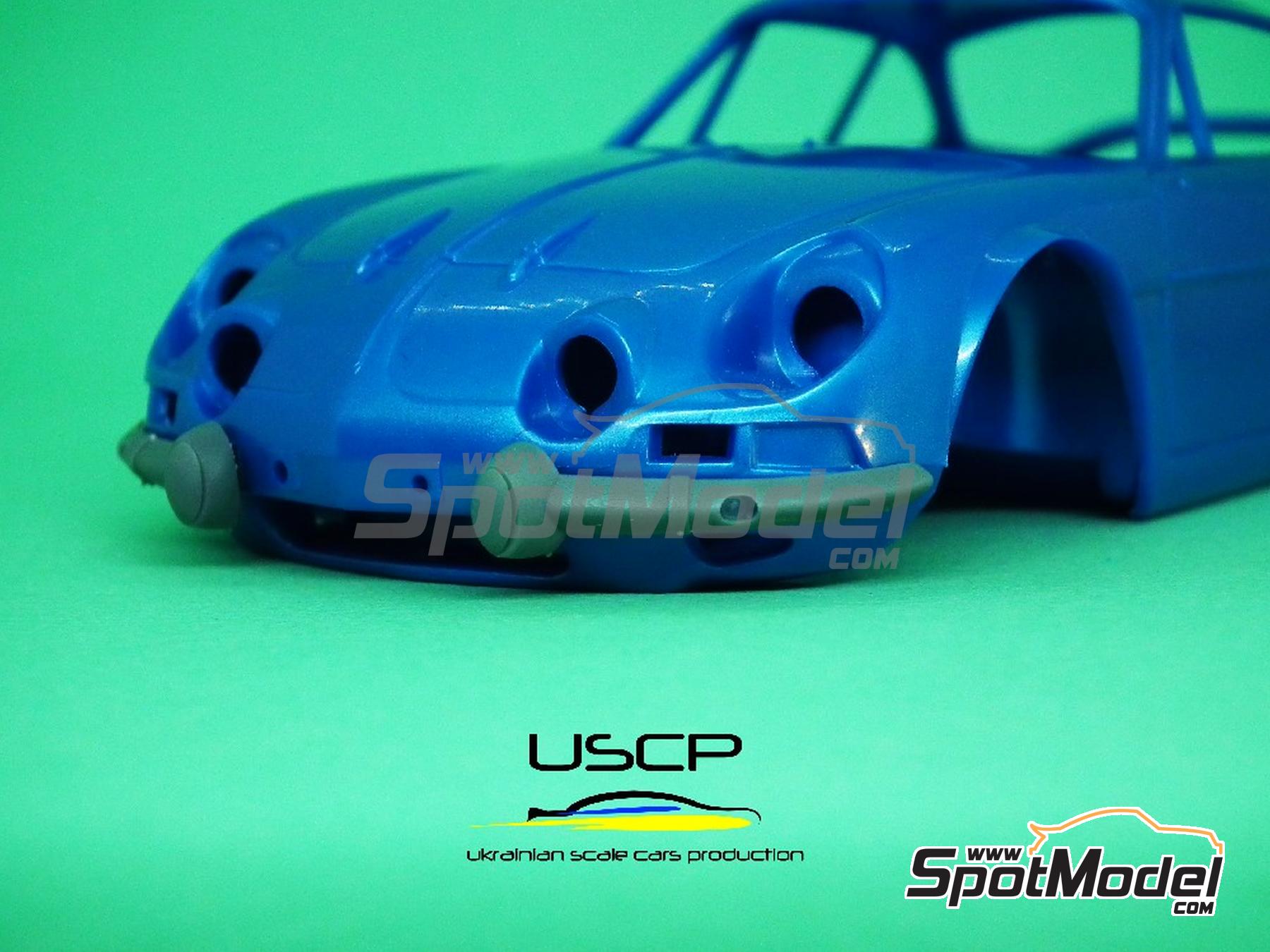 USCP 24A101: Detail 1/24 scale - Alpine A110 - Bumpers early type - for ...