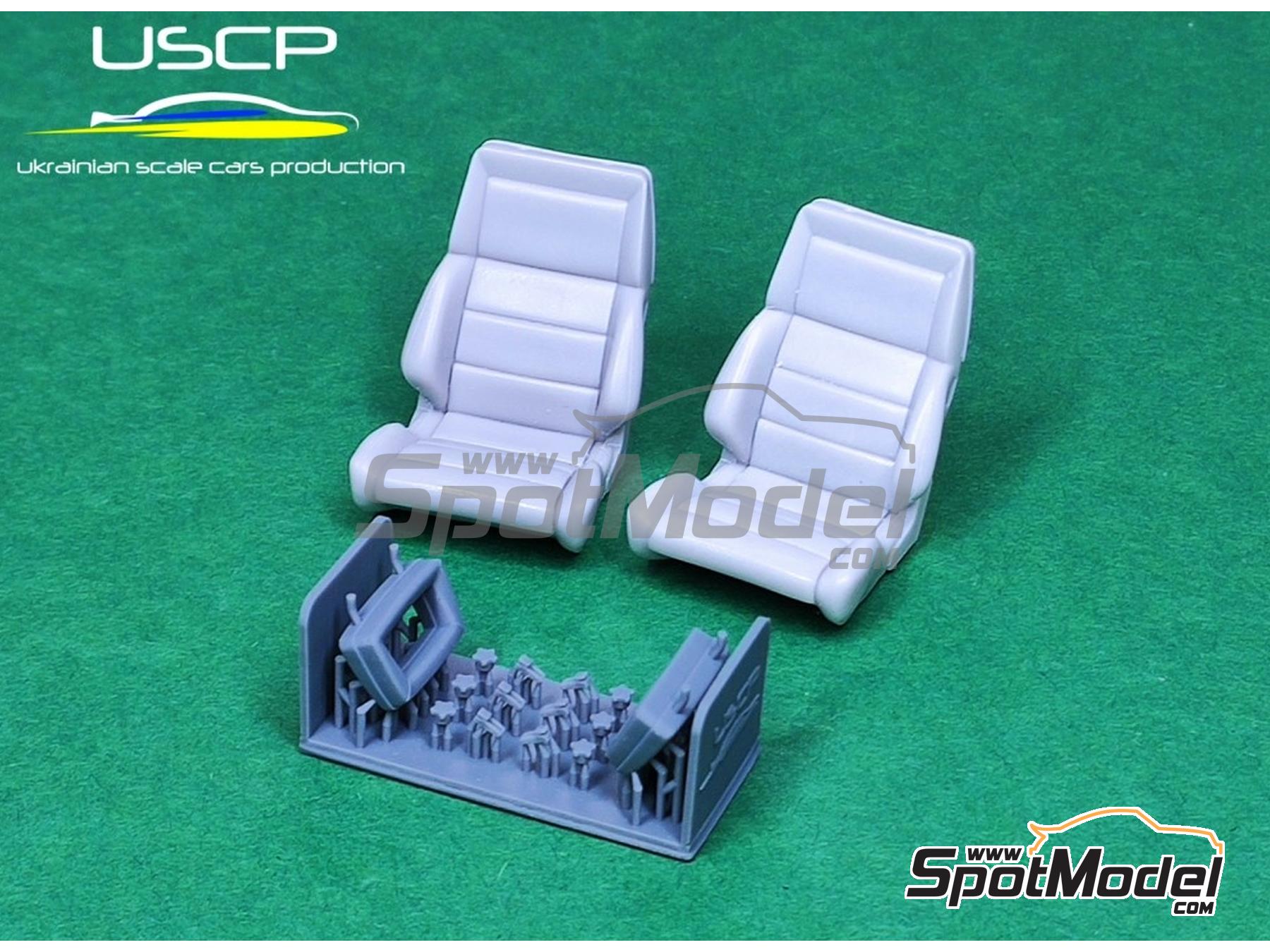 USCP 24A108: Seat 1/24 scale - Recaro LSB seats - 2 units (ref. 24A108 ...