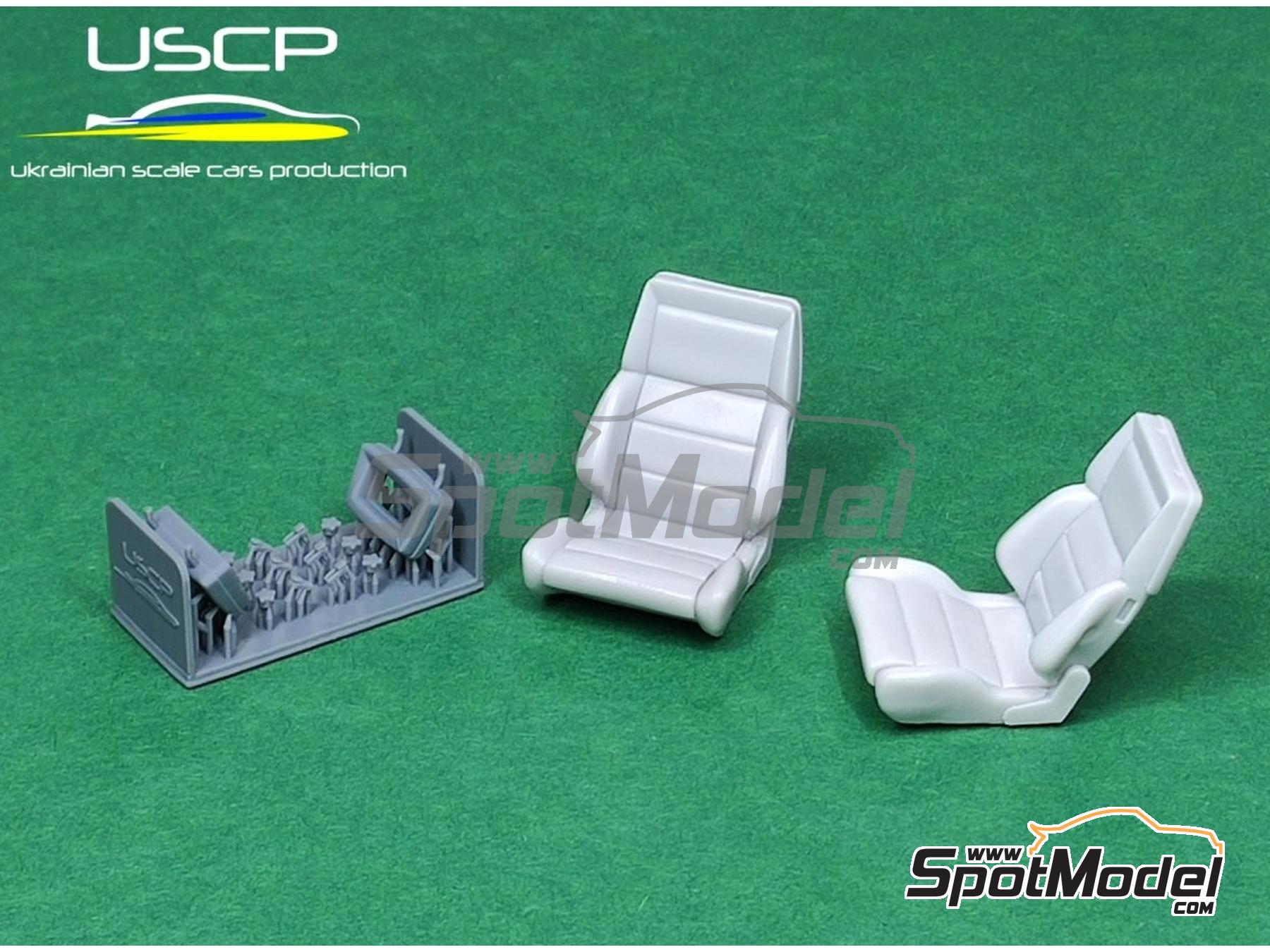 USCP 24A108: Seat 1/24 scale - Recaro LSB seats - 2 units (ref. 24A108 ...