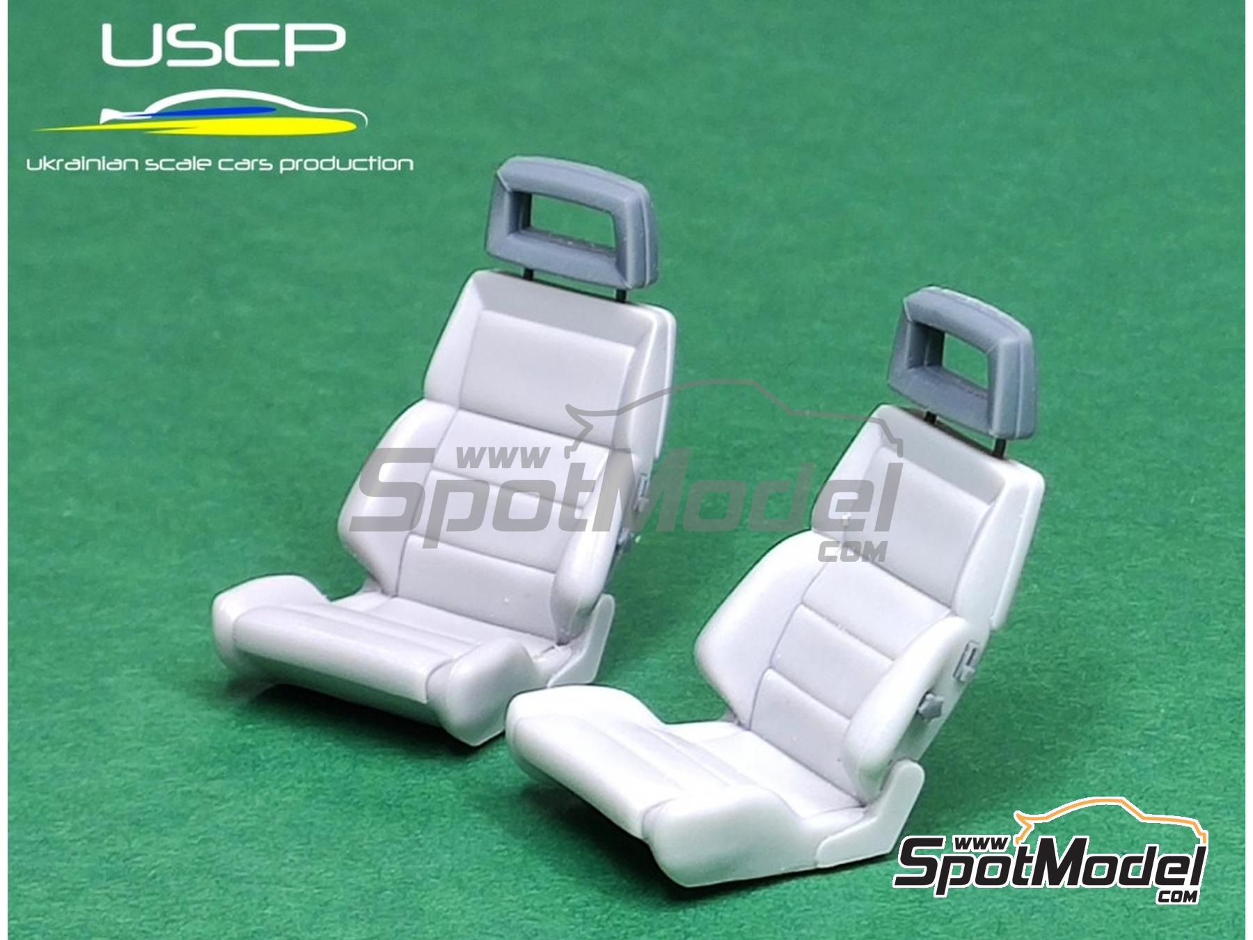USCP 24A108: Seat 1/24 scale - Recaro LSB seats - 2 units (ref. 24A108 ...
