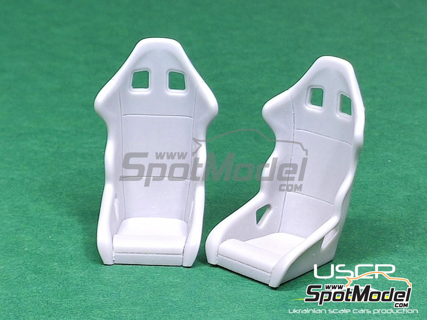 USCP 24A110: Seat 1/24 scale - OMP First-R - 2 units (ref. 24A110) | SpotModel